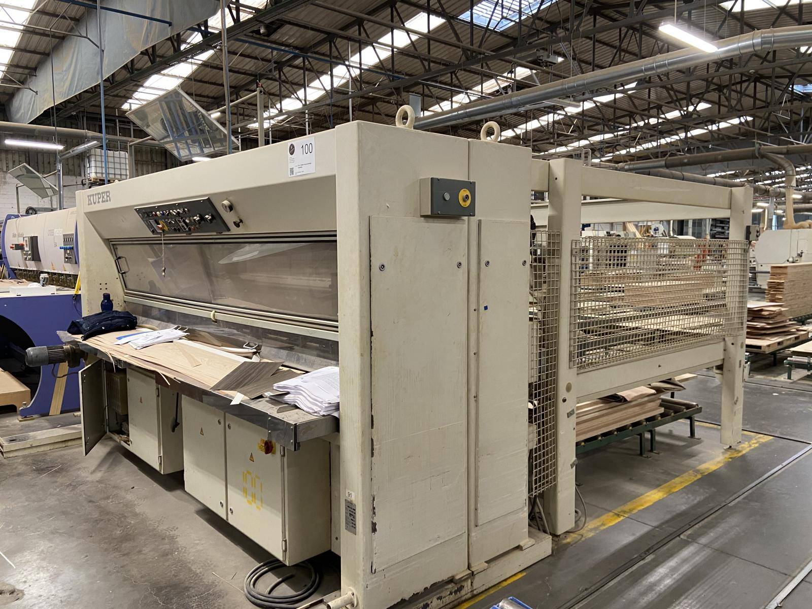 Veneer splicing machine KUPER FWQ 2800 buy second-hand