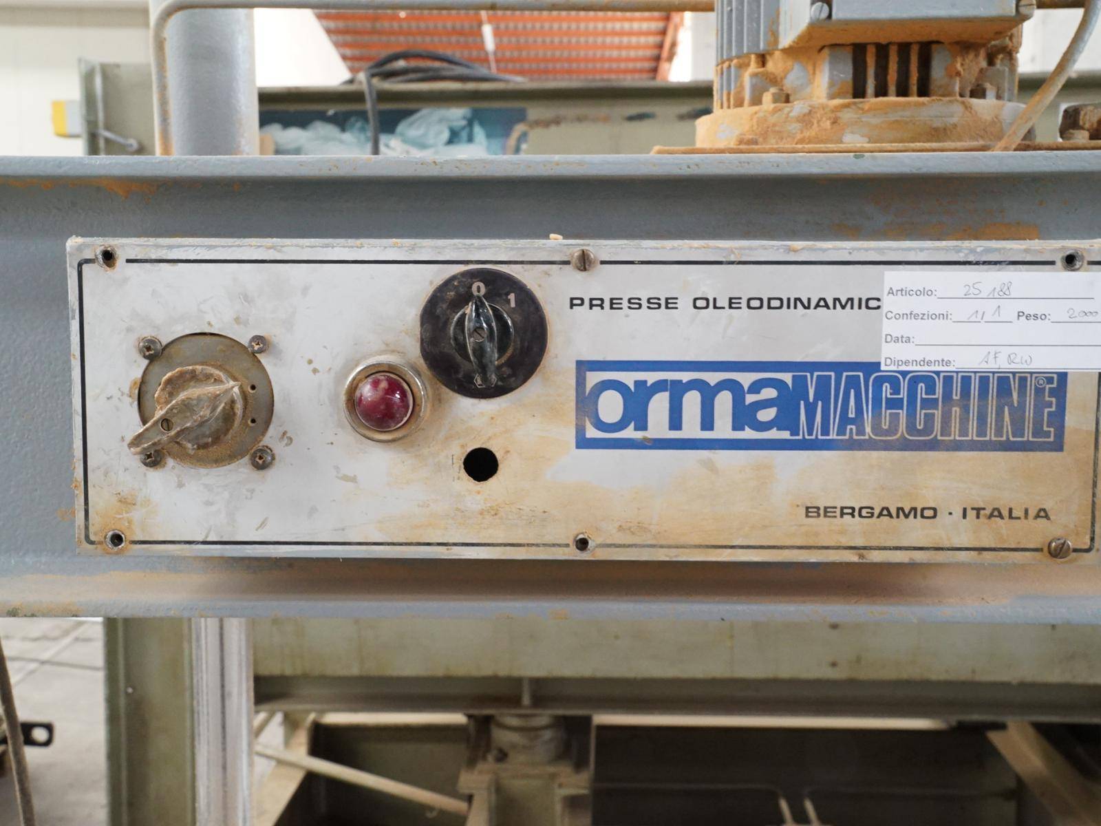 ORMA Veneer press buy second-hand