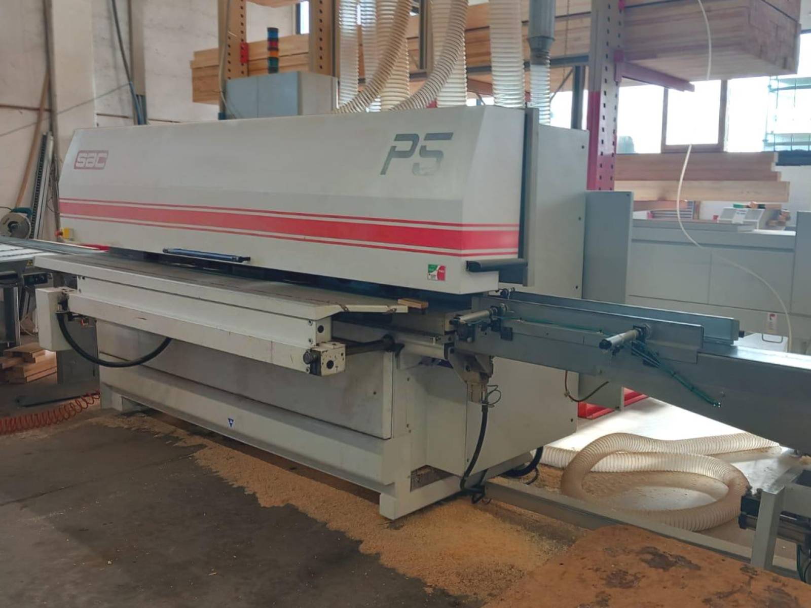 Auktion SAC Holzfensterfertigungsanlage FS.05 + P5 D