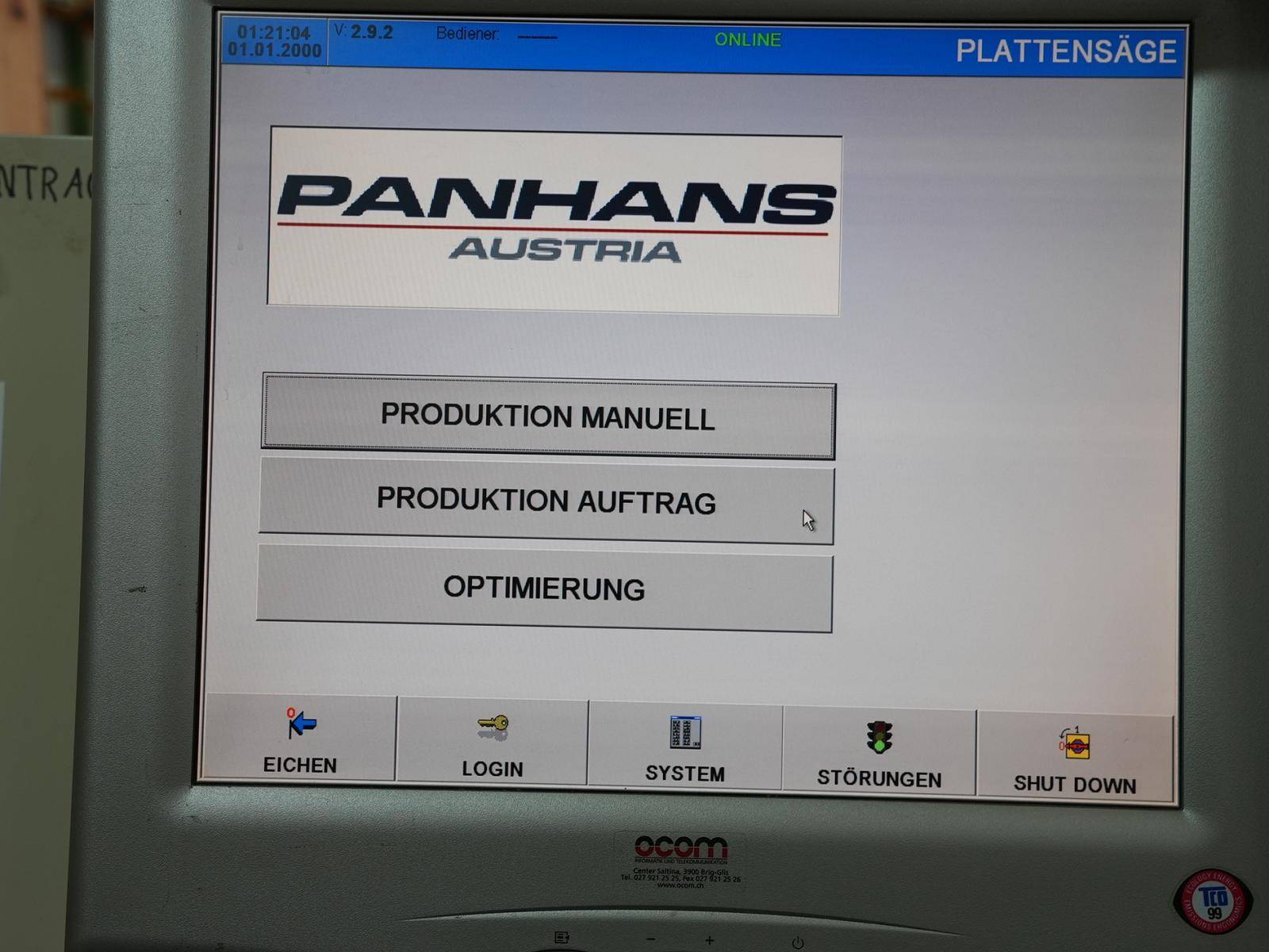 Auktion PANHANS Plattenaufteilanlage S 45 ALL IN ONE