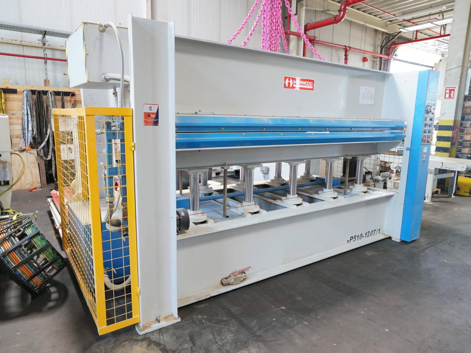 INTERWOOD Veneer press HOP GP510-120 T/1 buy second-hand