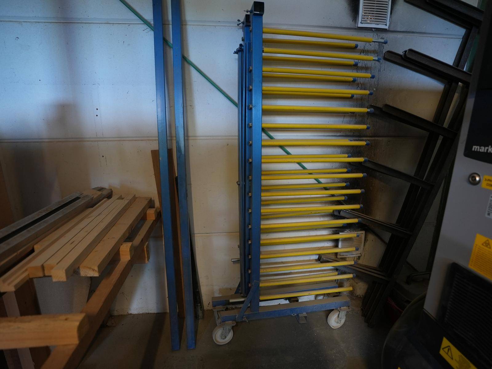 Paint drying trolley buy second-hand