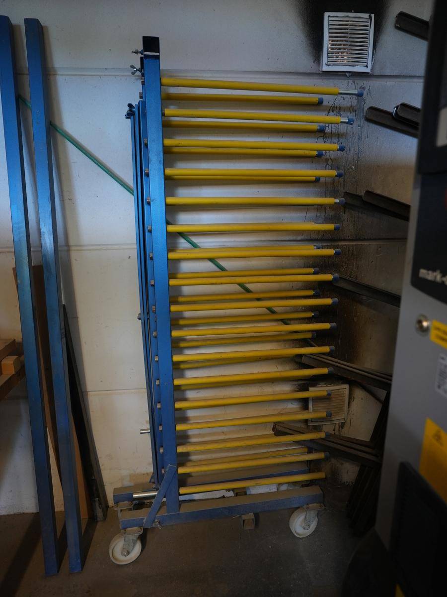 Paint drying trolley buy second-hand