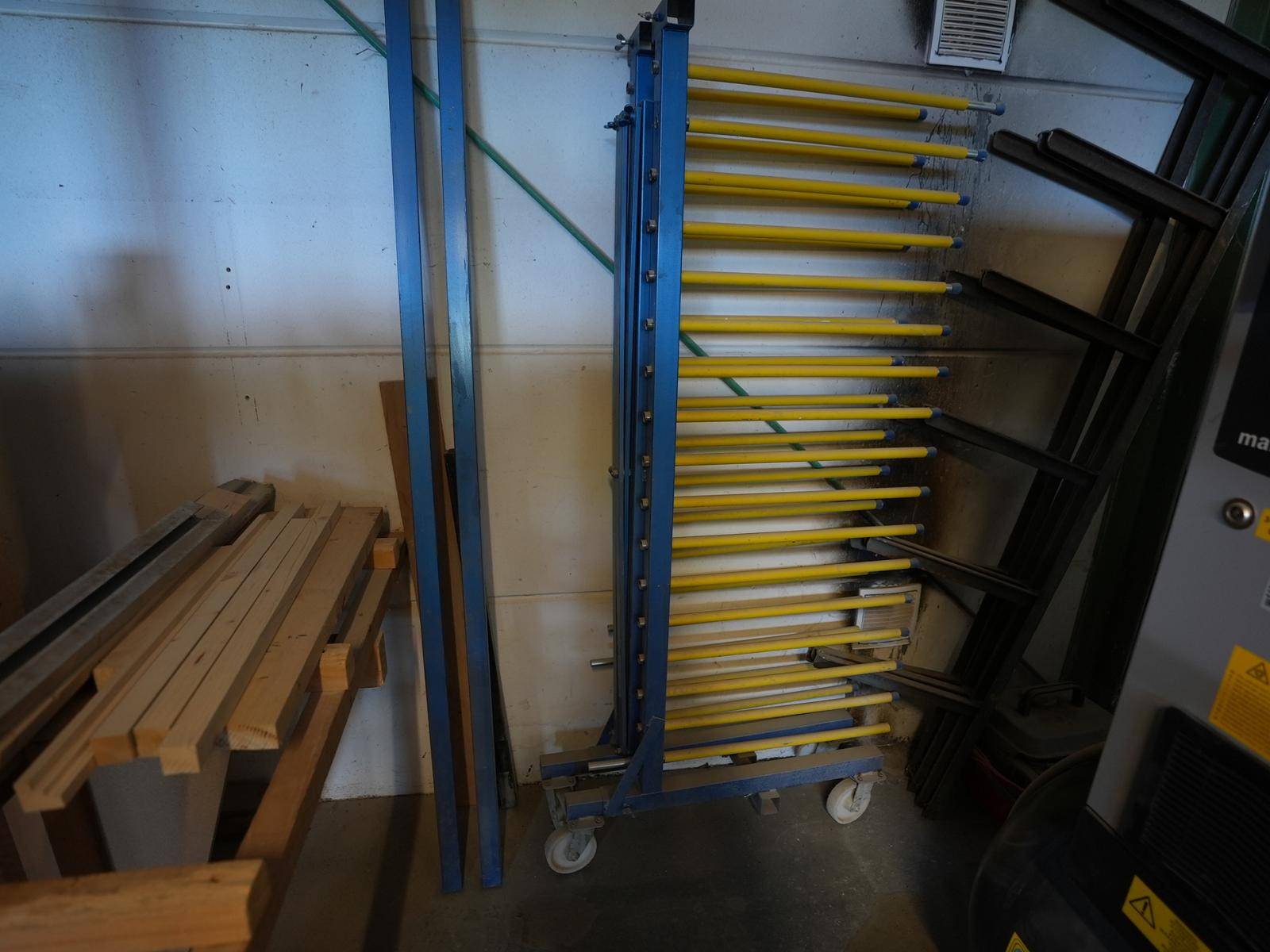 Paint drying trolley buy second-hand
