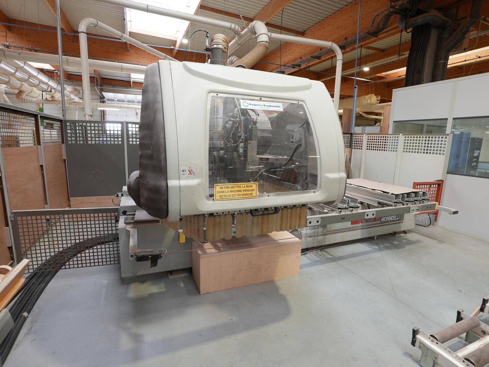 CNC machining centre MORBIDELLI AUTHOR 504 buy second-hand