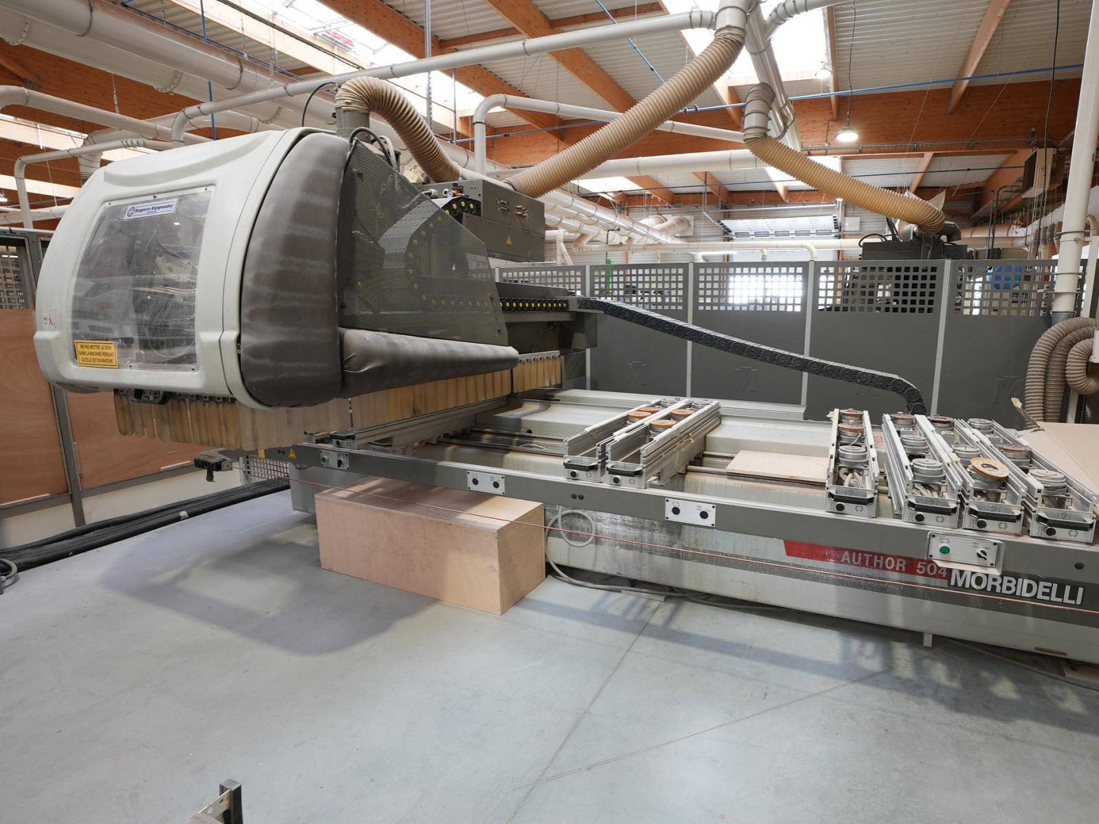 CNC machining centre MORBIDELLI AUTHOR 504 buy second-hand