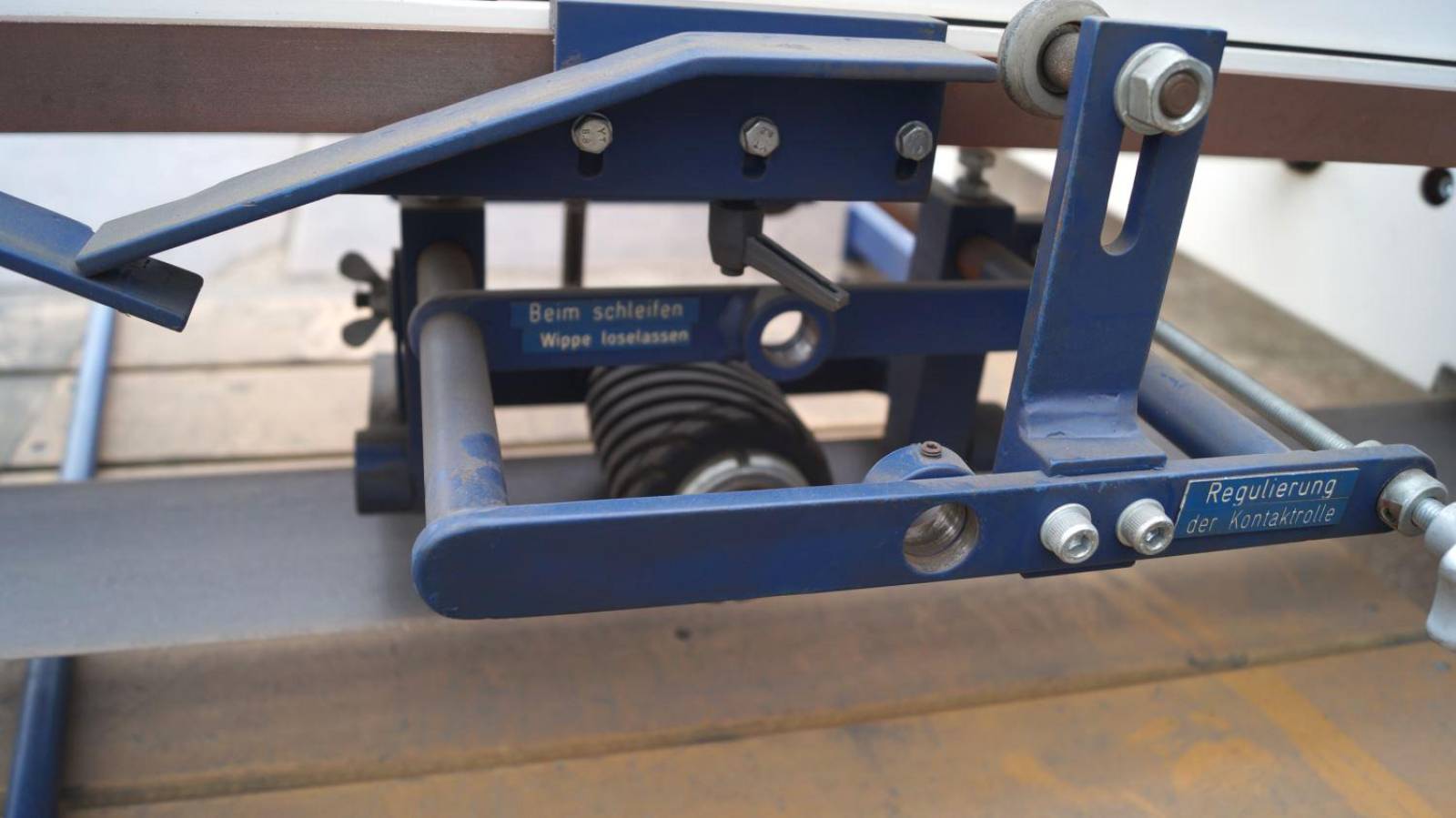 KBM Long belt sanding machine LA 2800 M buy second-hand