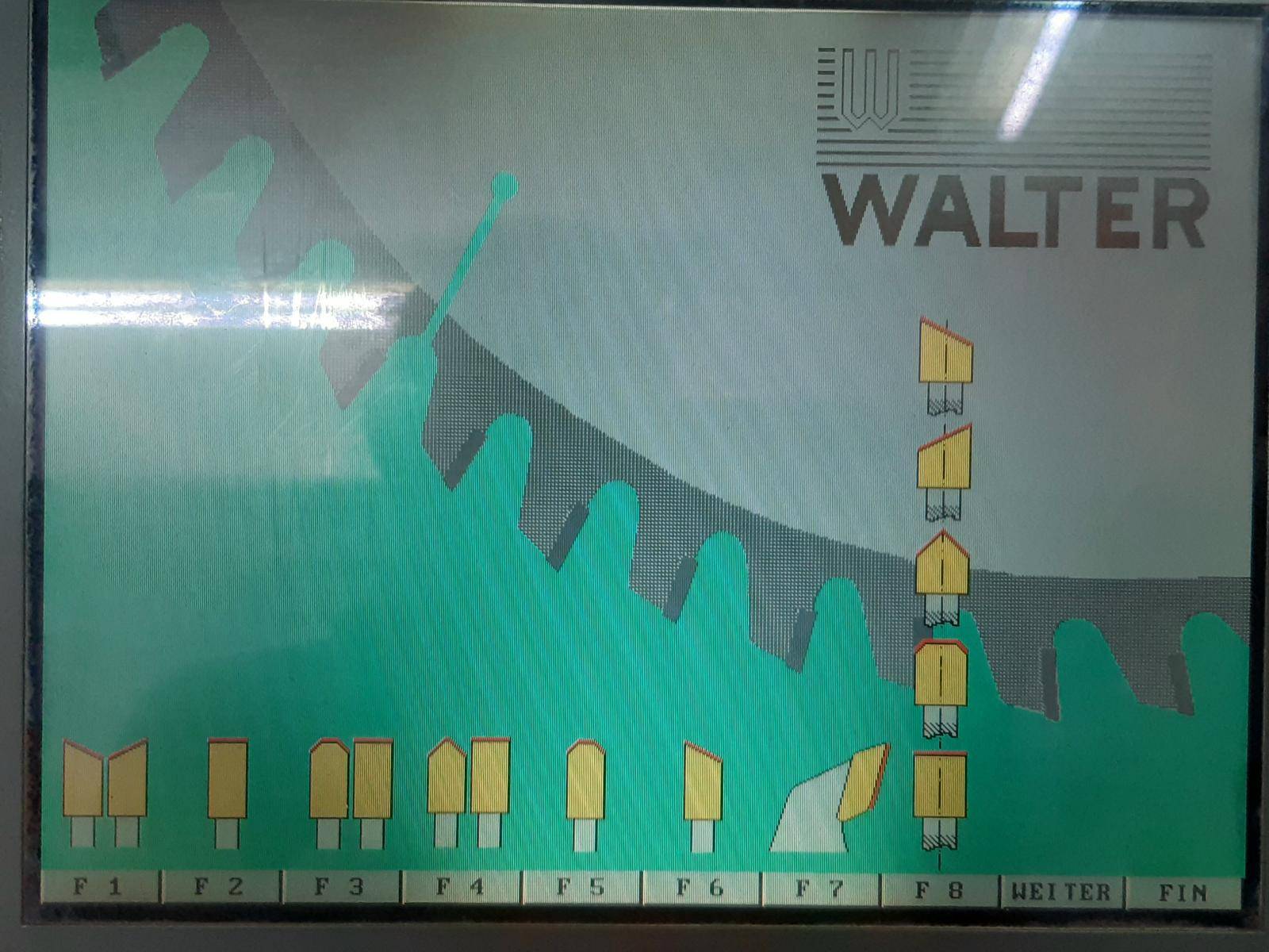 WALTER Sharpening machine for Carbide tipped blades WOODTRONIC CNC 5D ...