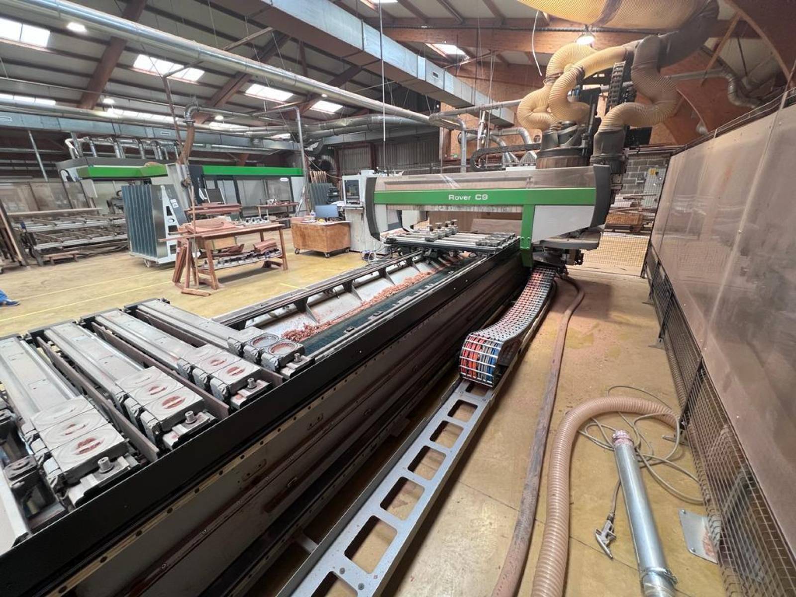 BIESSE 5-axes CNC router ROVER C 9.50 buy second-hand