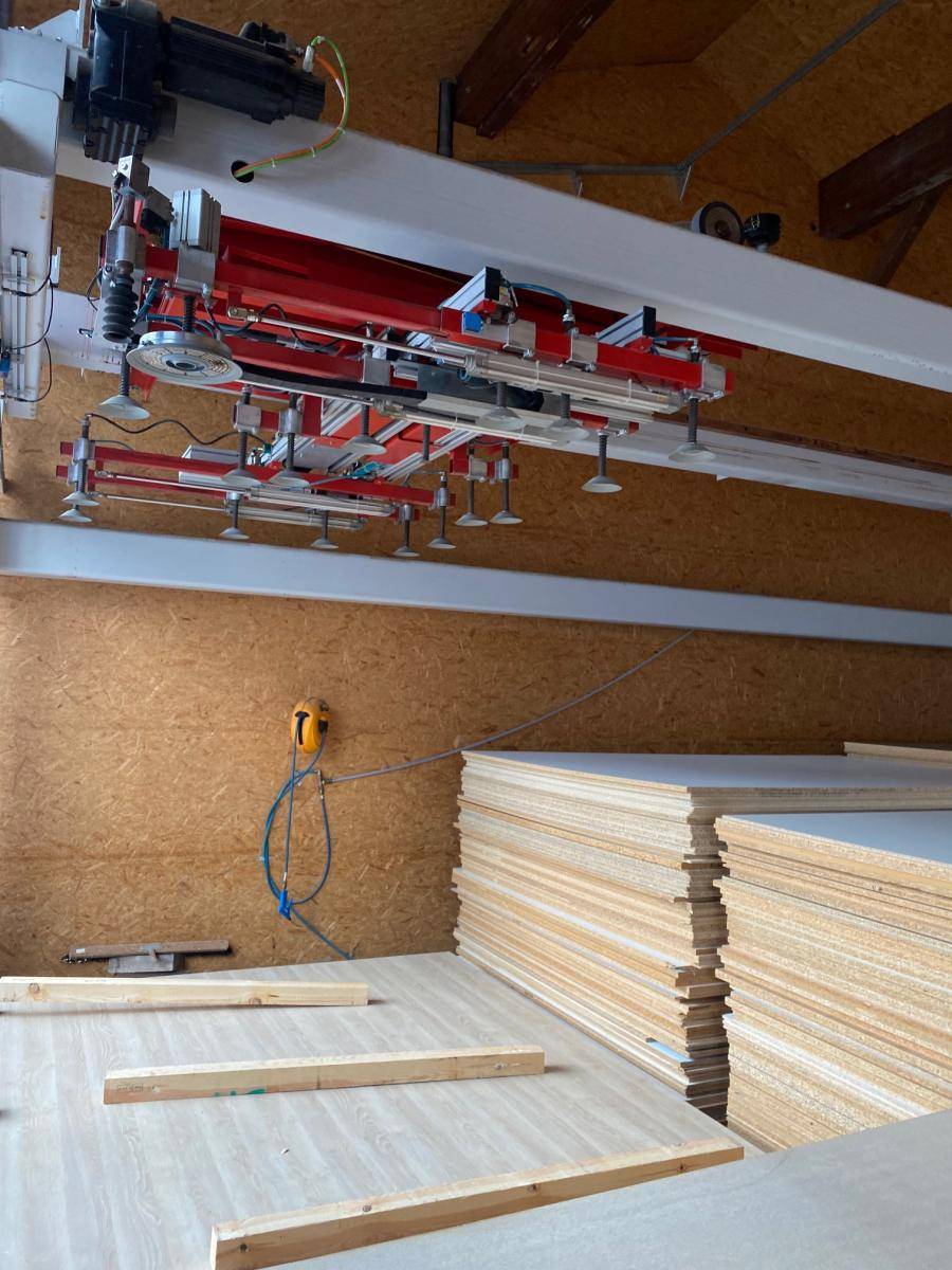 SYSTRAPLAN Automatic panel storage & retrieval system FLÄCHENLAGER buy ...