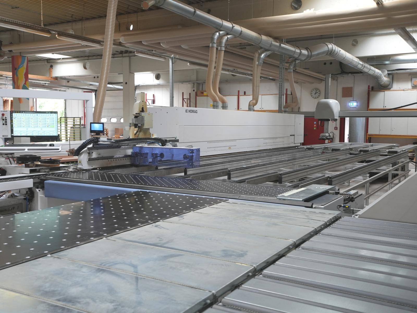 HOMAG Edgebander with backfeed EDGETEQ S -500 +XES 200+Barbaric Return ...