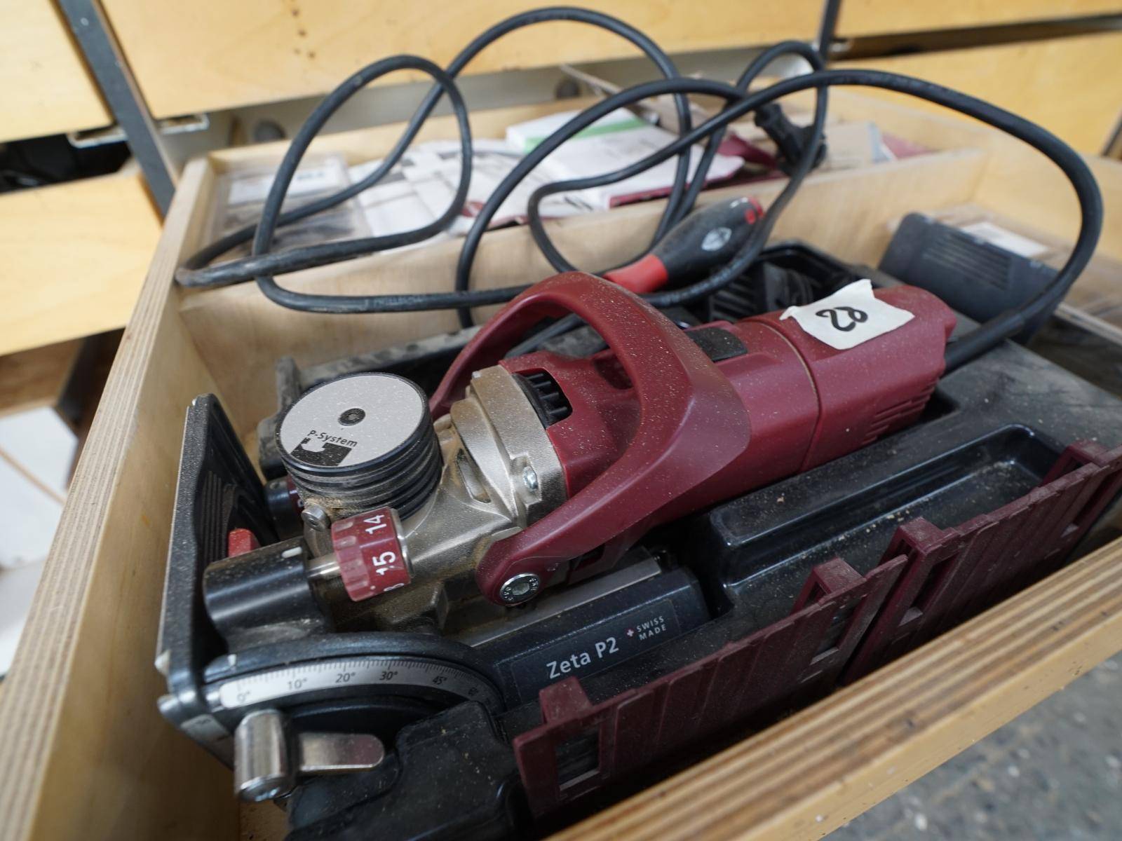 Lamello groove milling machine Zeta P2 buy second-hand