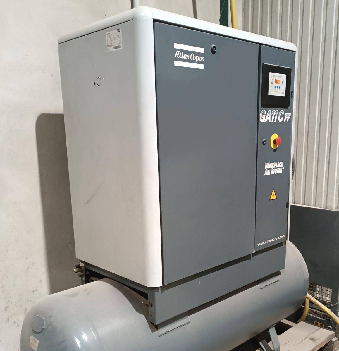 ATLAS COPCO Screw compressor GA 11 C buy second-hand