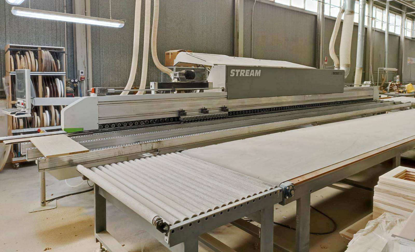 BIESSE EDGE Edgebander with backfeed STREAM buy second-hand