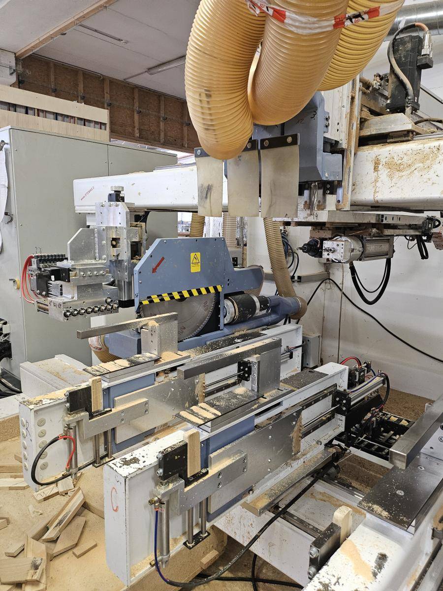 STEMAS Saw - boring - end-matching combination machine 01-C.L.F. buy ...