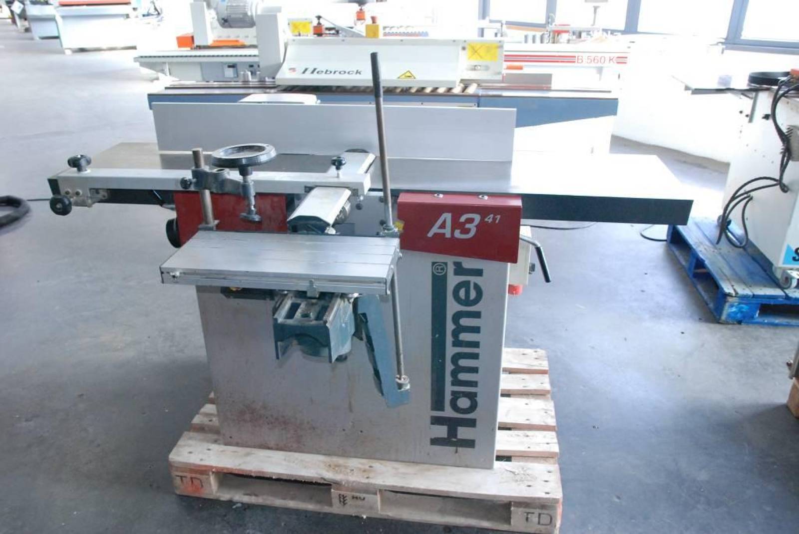 HAMMER Combined surface thickness planing machine A3 41 05 buy second hand