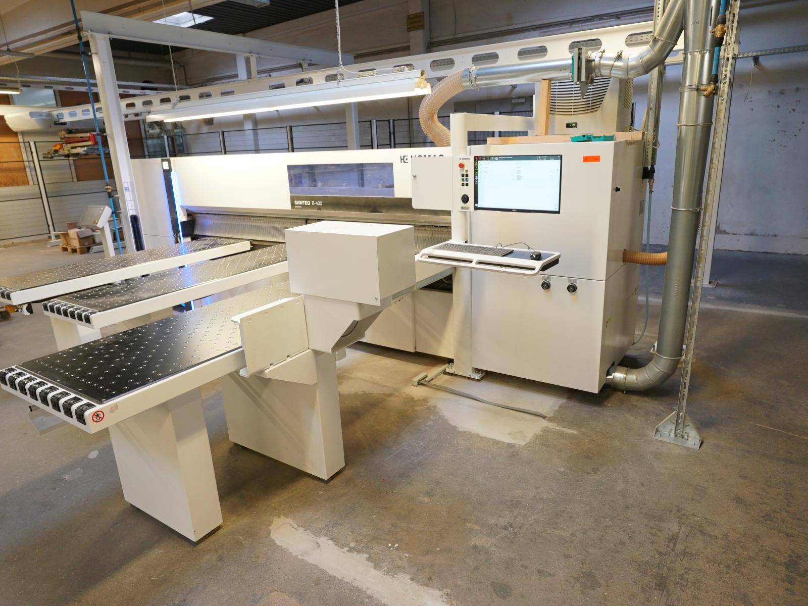 HOMAG Panel dividing saw with gantry vacuum loading system SAWTEQ B ...