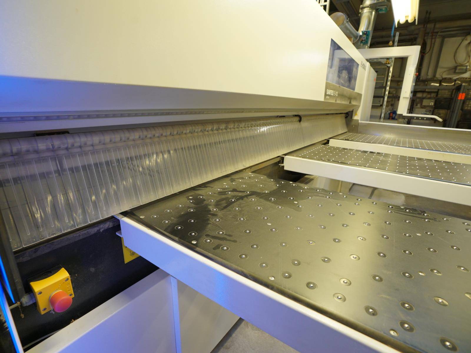 HOMAG Panel dividing saw with gantry vacuum loading system SAWTEQ B ...