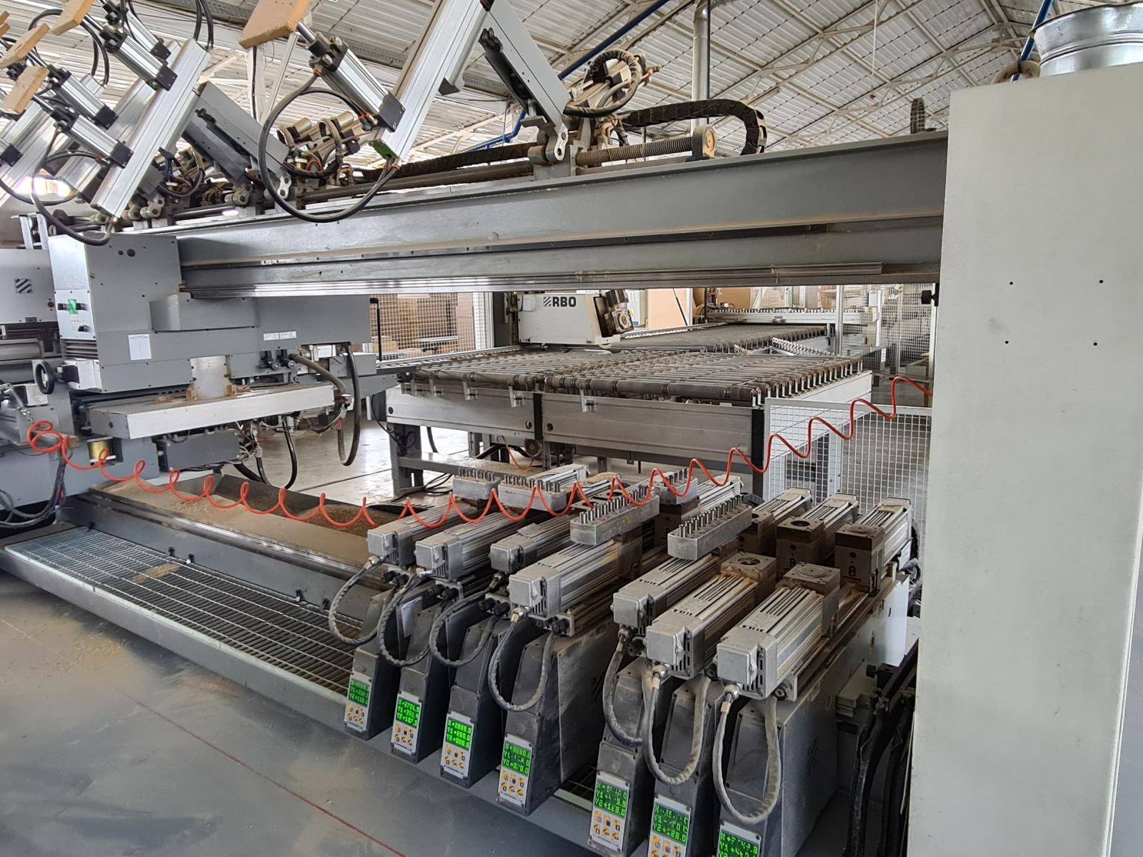 Multi support drilling system for line and dowel drillings BIESSE ...