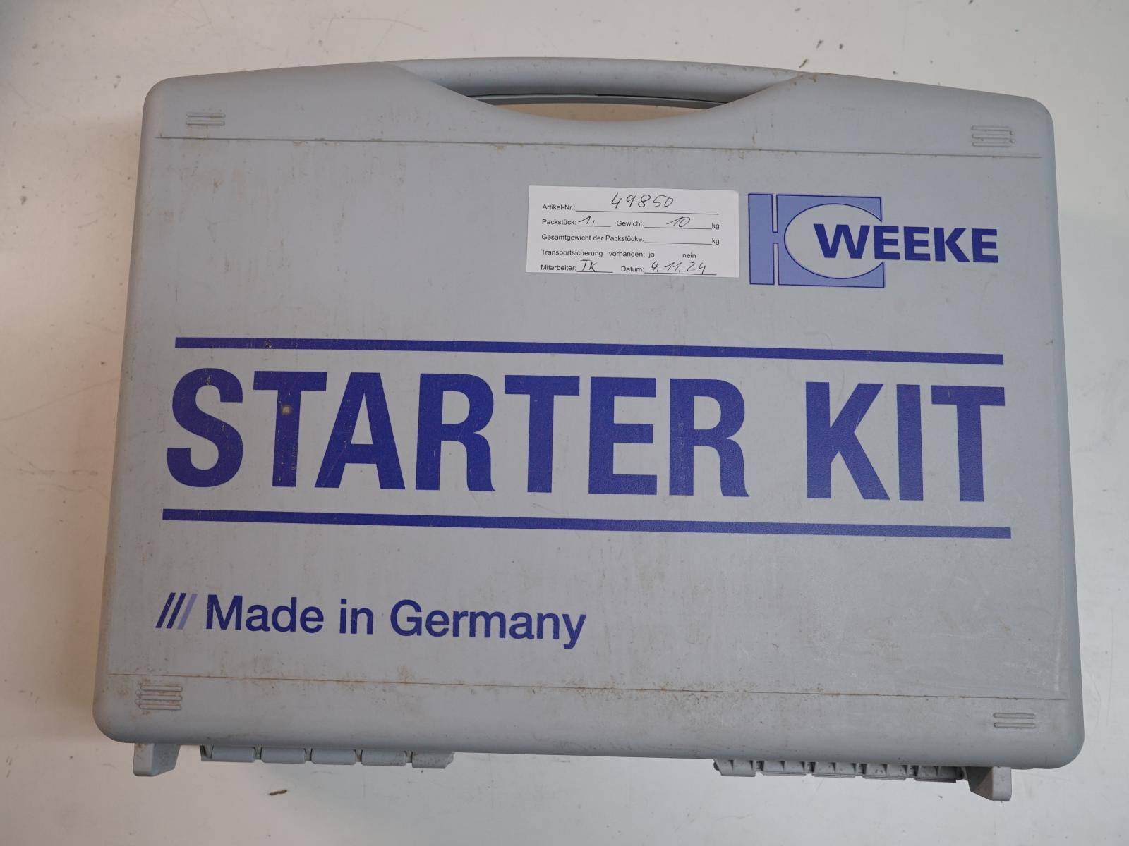 WEEKE CNC accessories STARTER-KIT buy second-hand