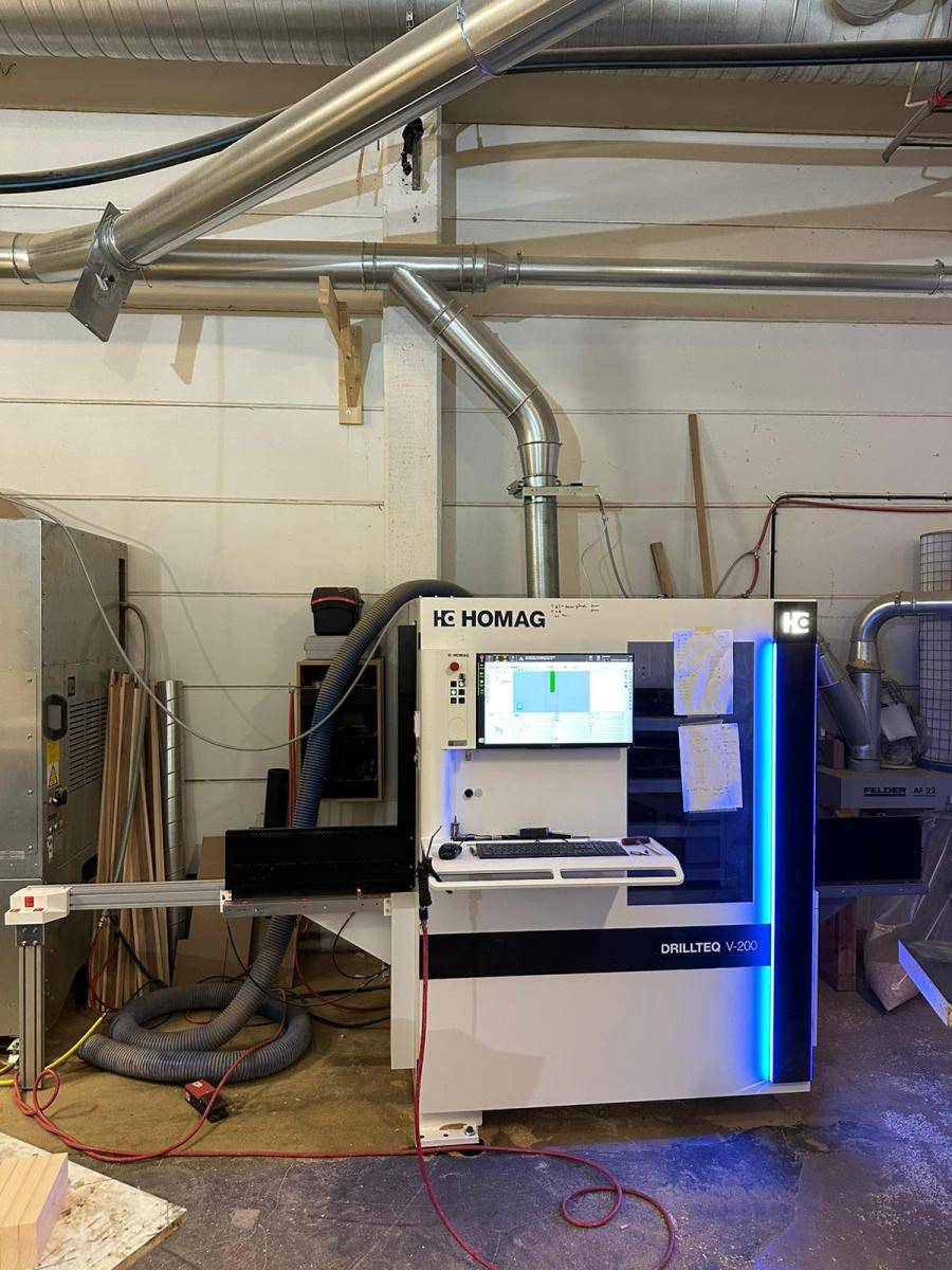 HOMAG Vertical CNC machining centre DRILLTEQ V -200 /BHX 050 buy second ...