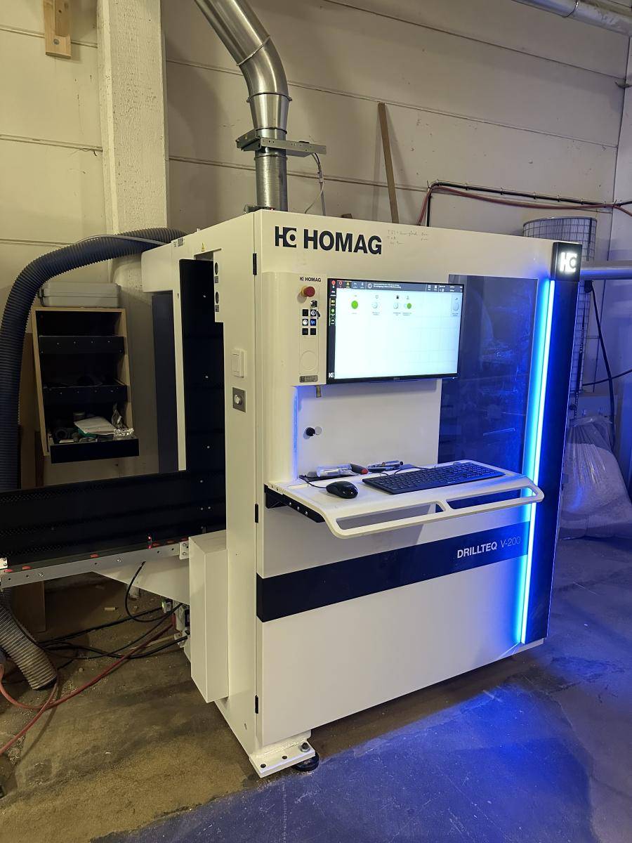 HOMAG Vertical CNC machining centre DRILLTEQ V -200 /BHX 050 buy second ...