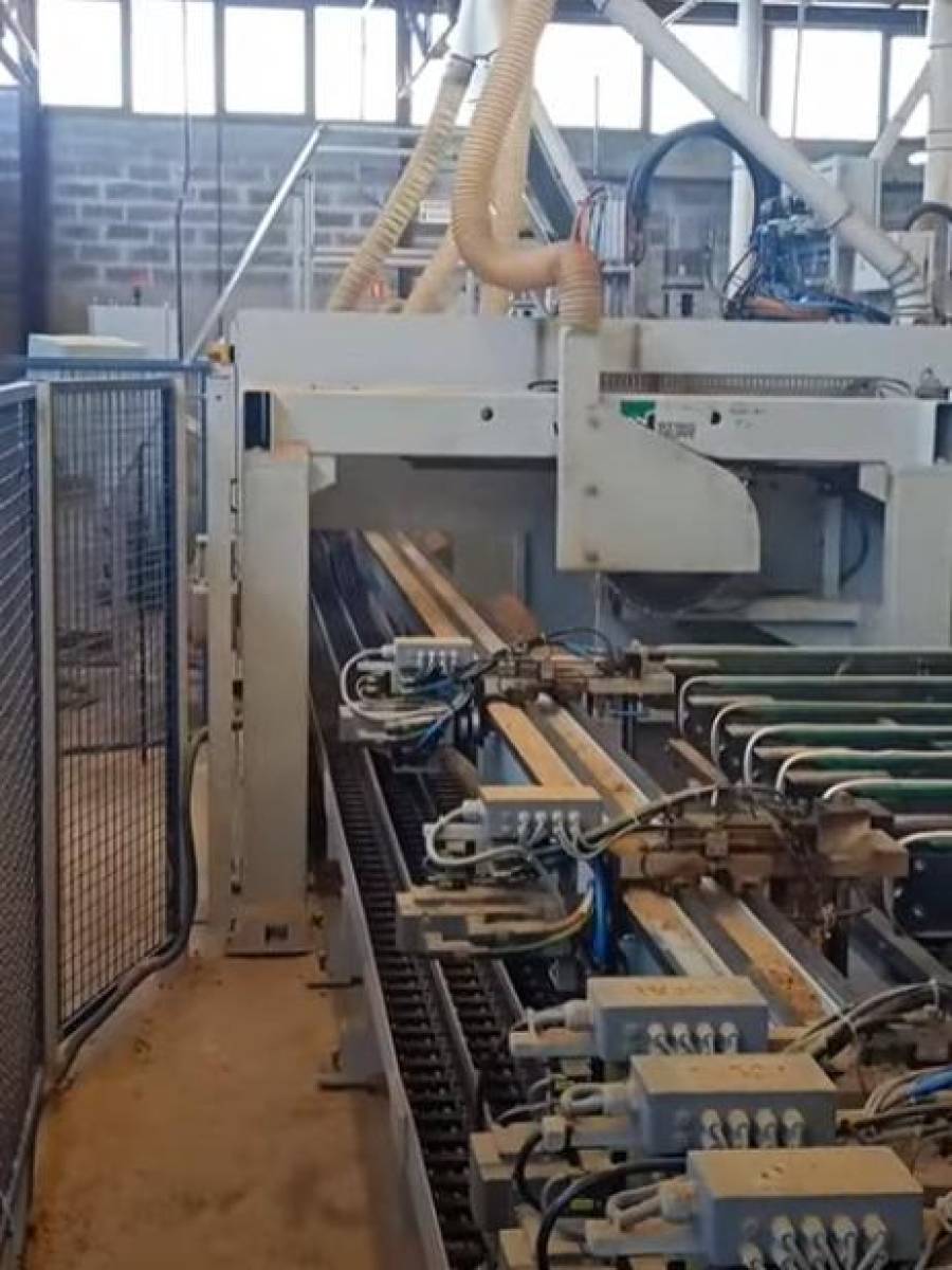 Wooden windows production line WEINIG UC-MATIC buy second-hand