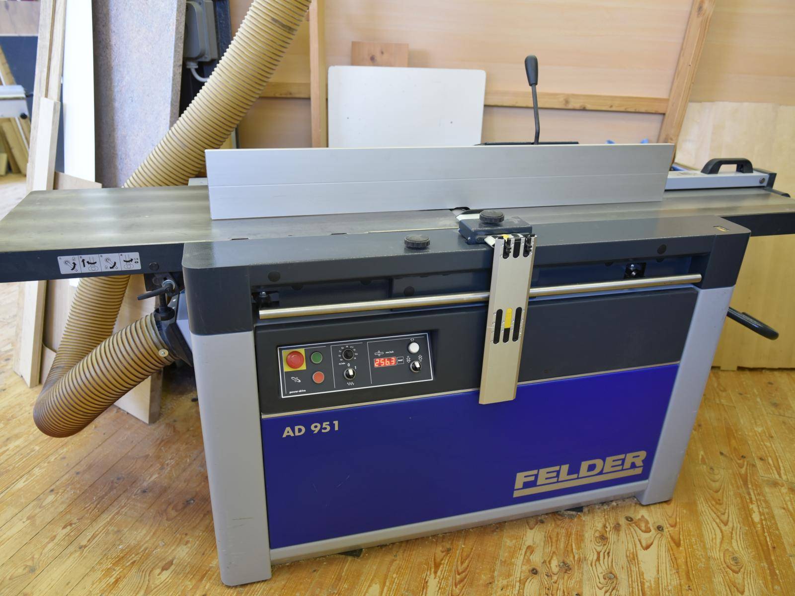 FELDER Combined surface/ thickness planing machine AD 951 buy second-hand