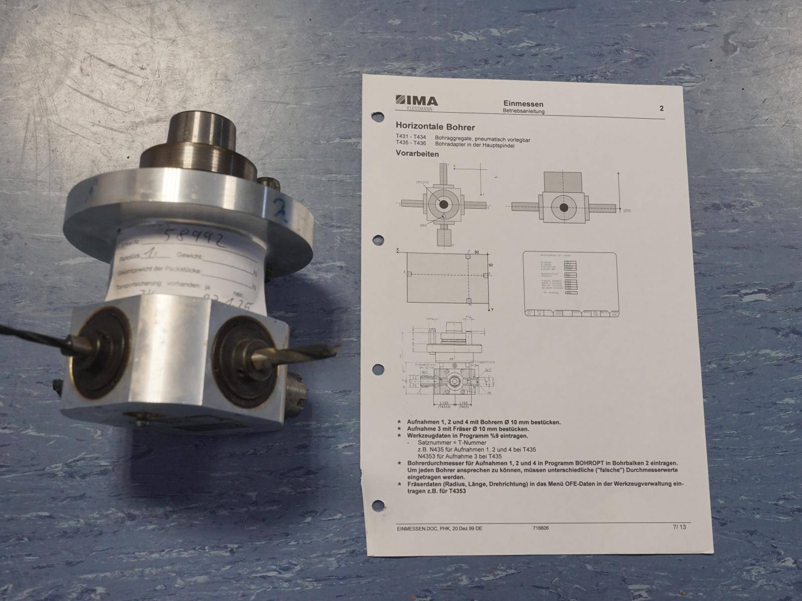 IMA Aggregates for CNC HORIZONTAL BOHREN FRÄSEN 4-FACH buy second-hand