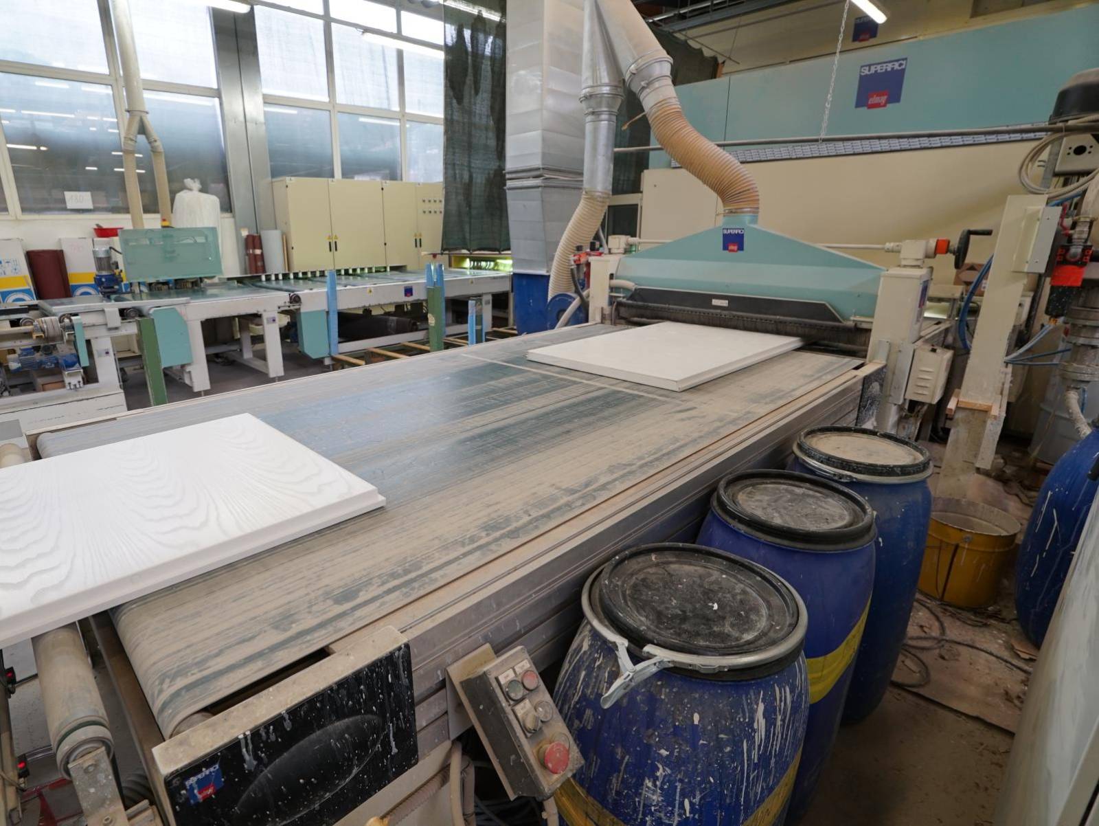 Lacquering system ELMAG-SUPERFICI TWIN SPRAY +TU166/35+2UV051 buy ...