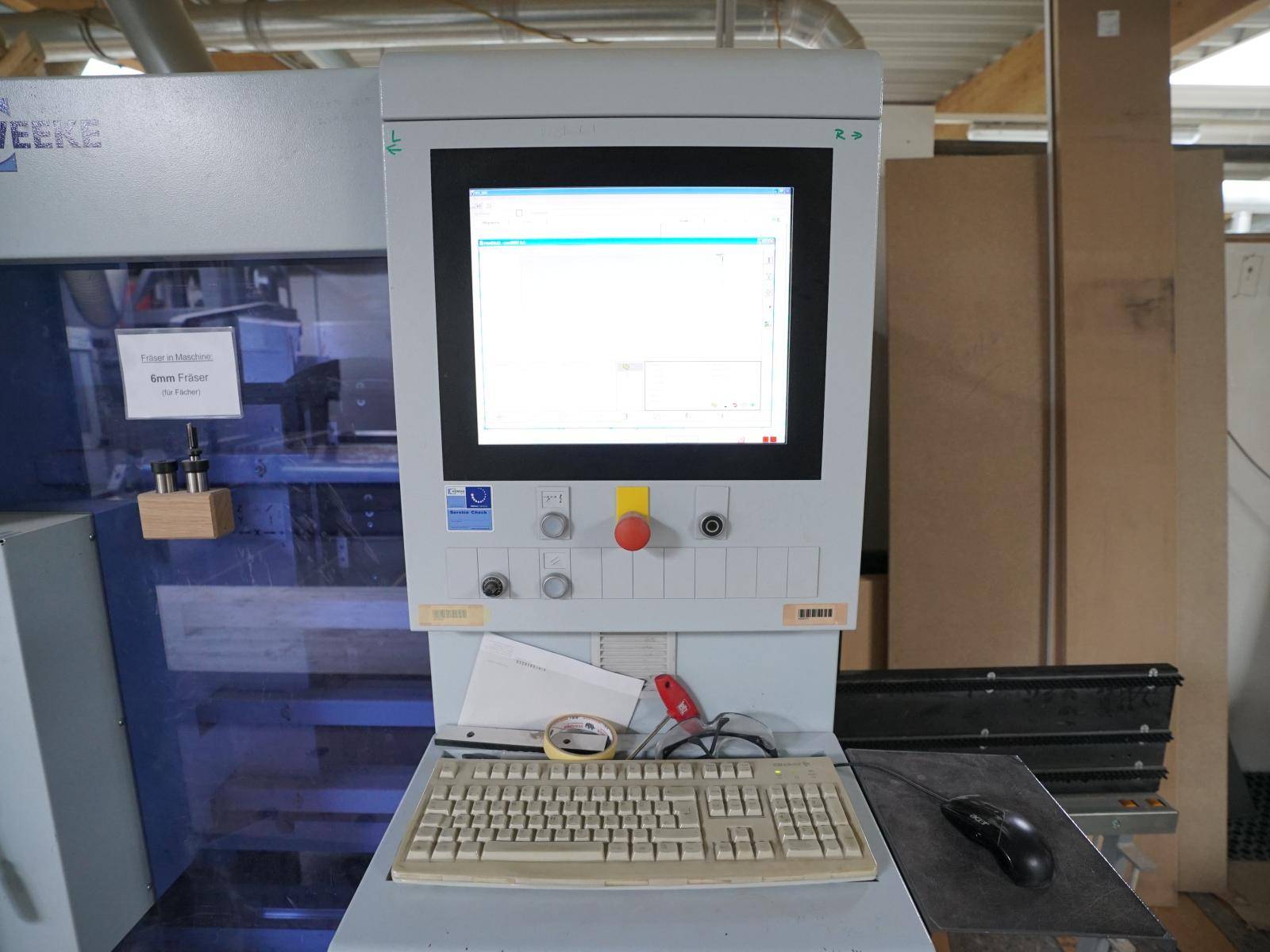 Centrum obróbcze CNC WEEKE BHX 050 używany