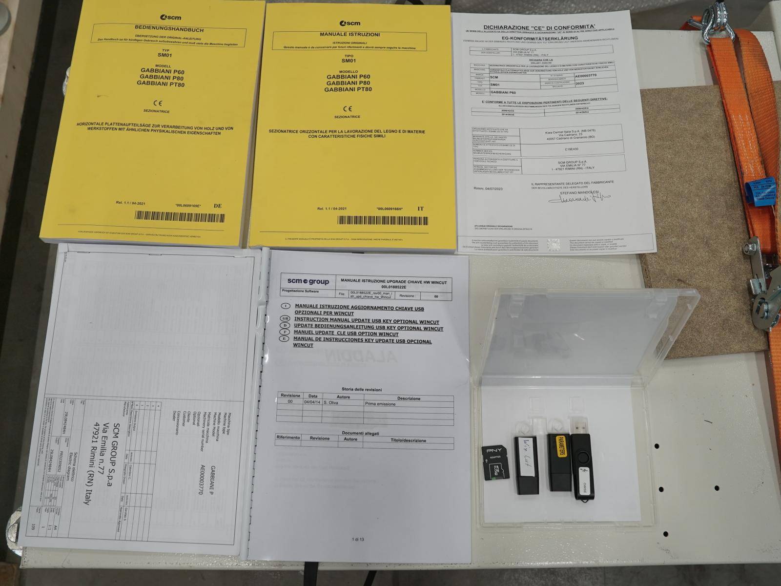 SCM Beamsaw GABBIANI P 60 buy second-hand