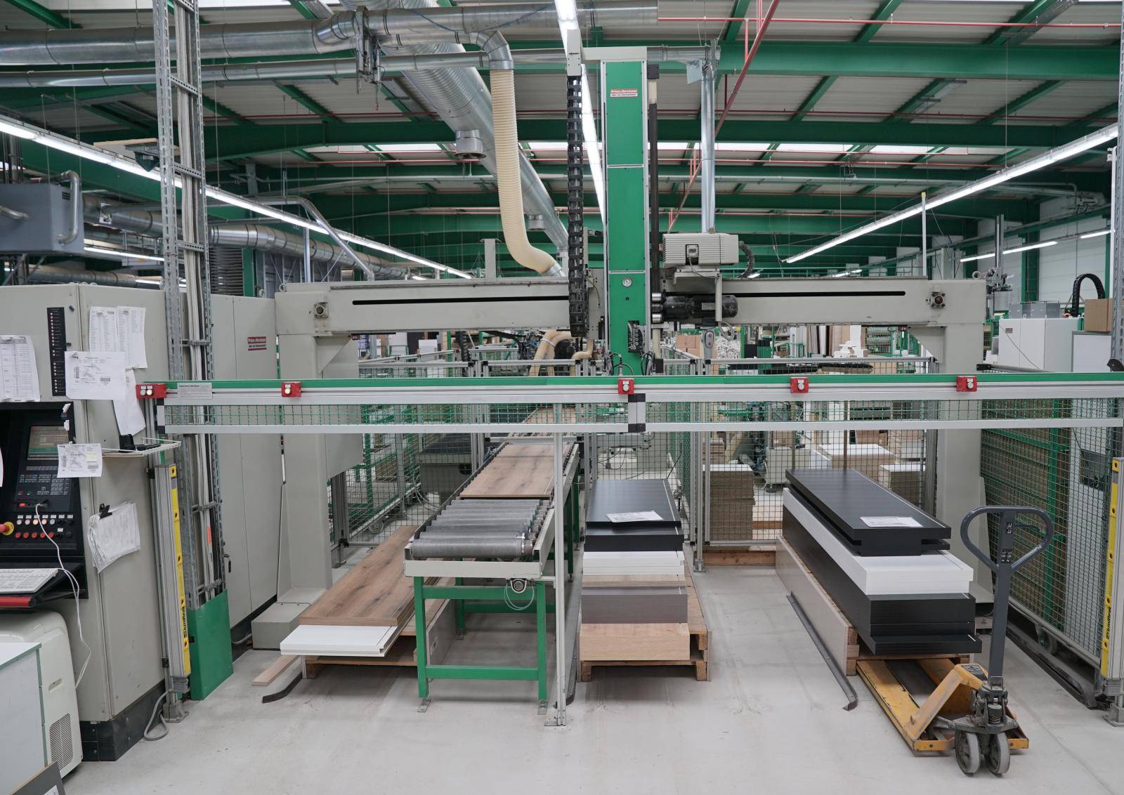 PRIESS & HORSTMANN Drilling and assembly line for carcass furniture buy ...