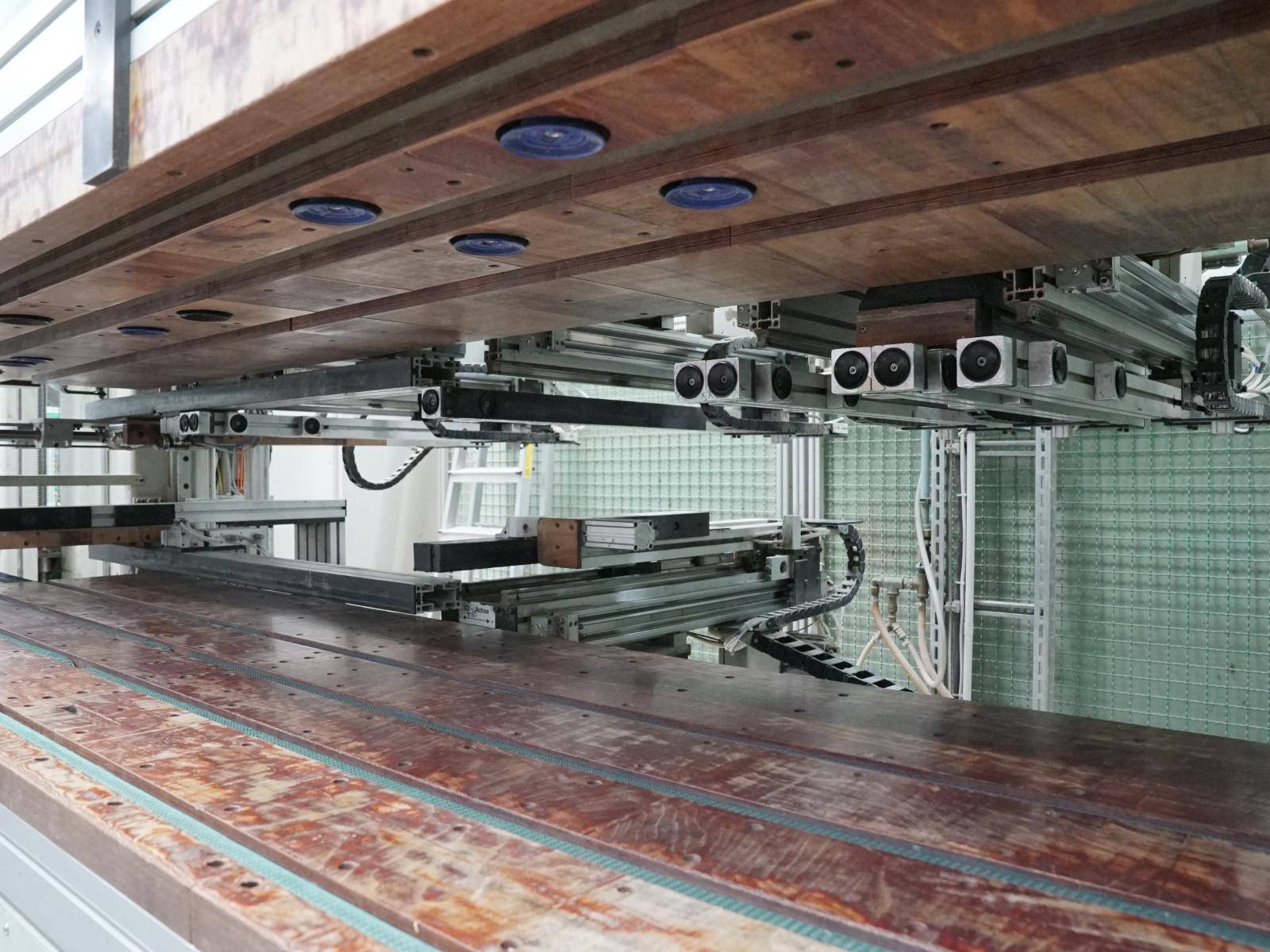 PRIESS & HORSTMANN Drilling and assembly line for carcass furniture buy ...