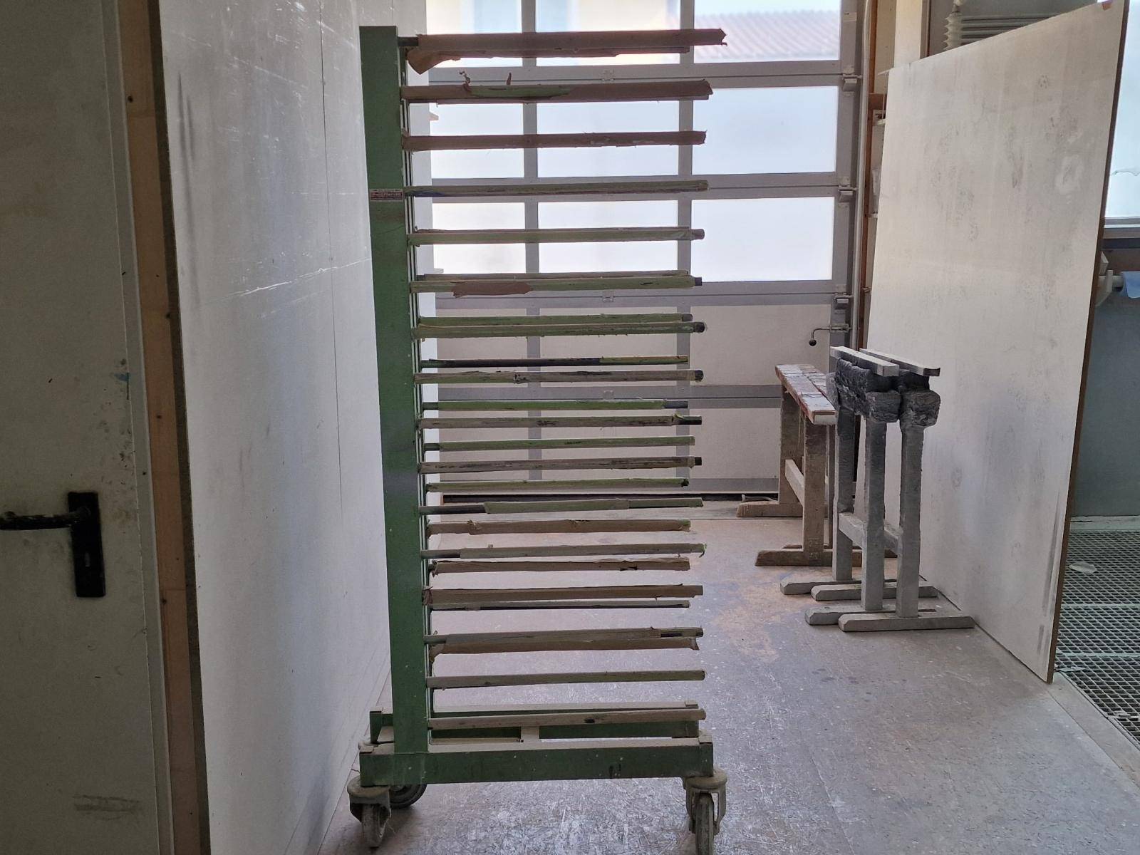 Paint drying trolley buy second-hand
