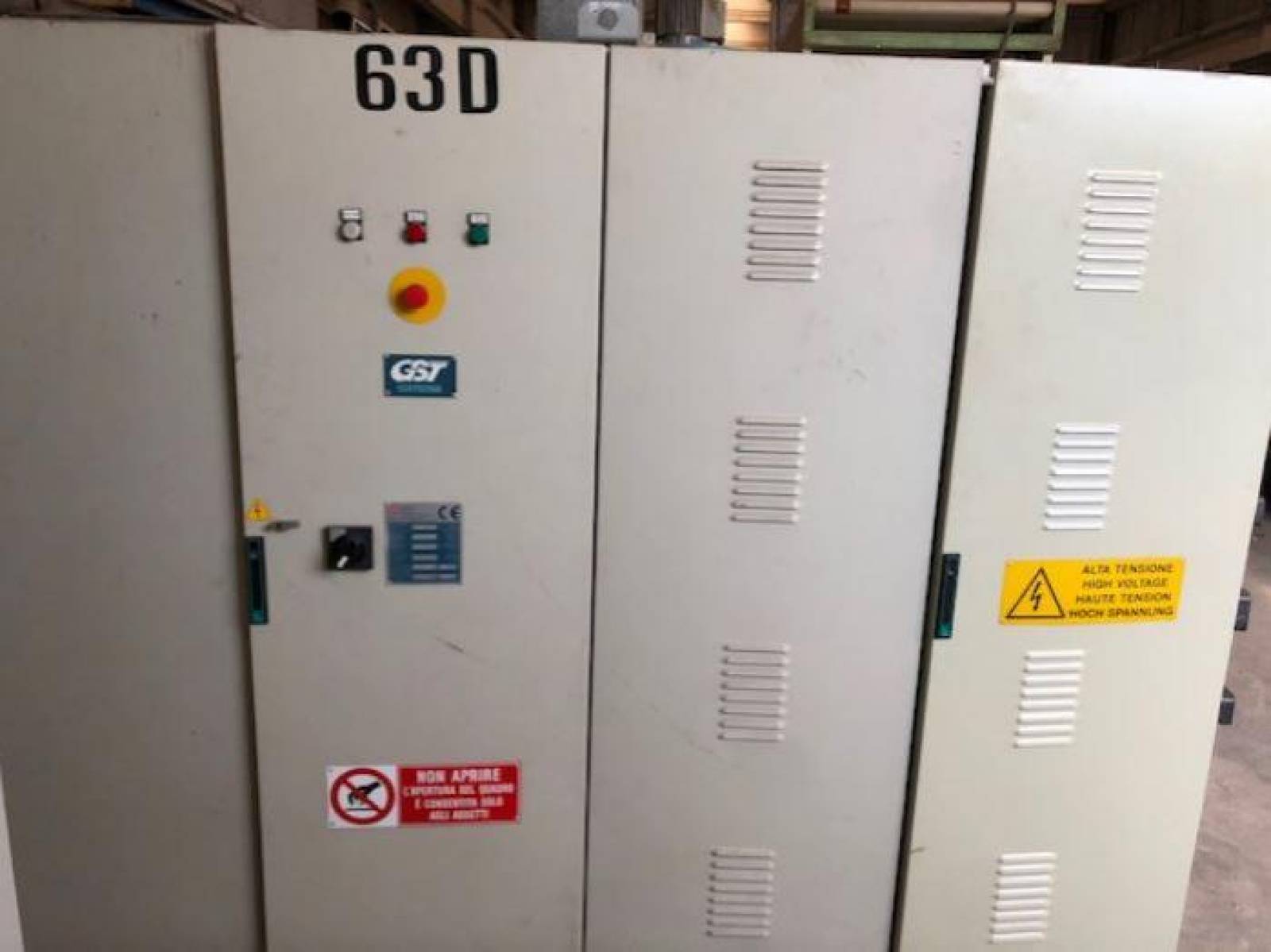 Lacquer drying system GIARDINA GST/UV SFC 302/8 buy second-hand