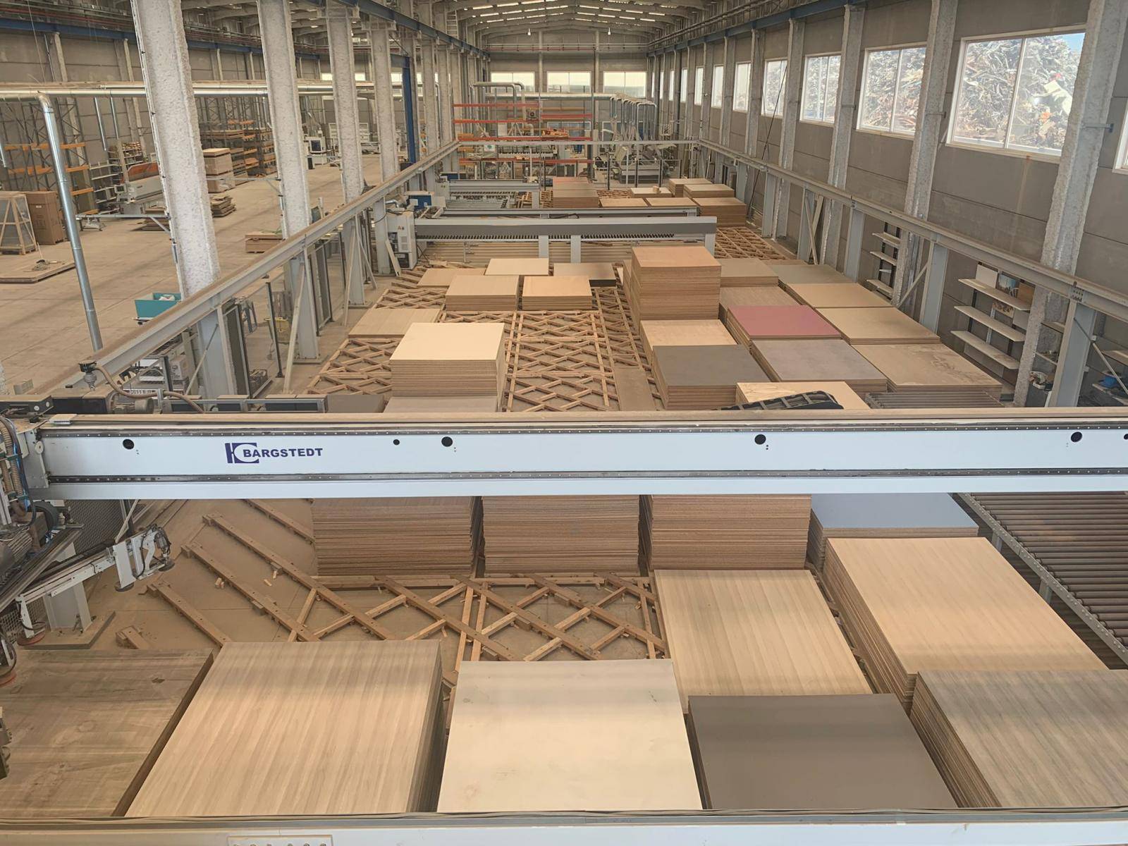 Automatic panel storage & retrieval system BARGSTEDT TLF 520 /50/14 buy ...