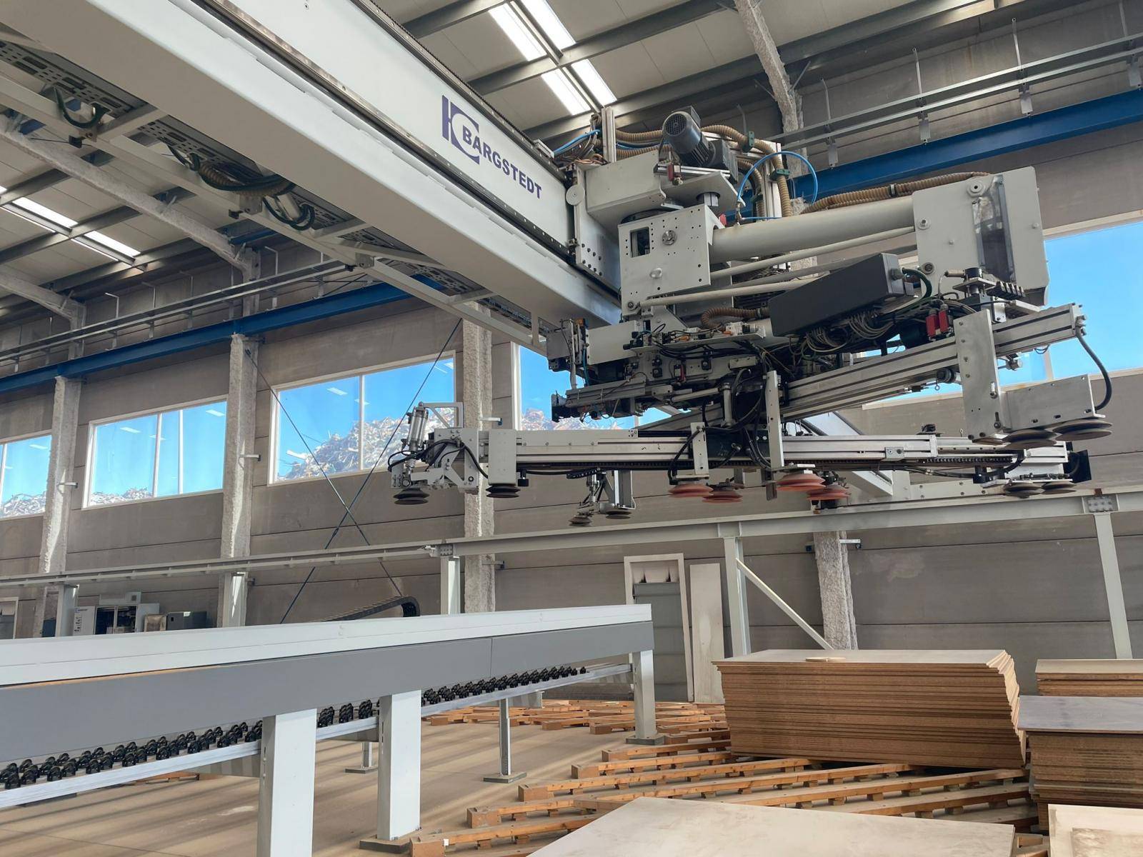 Automatic panel storage & retrieval system BARGSTEDT TLF 520 /50/14 buy ...