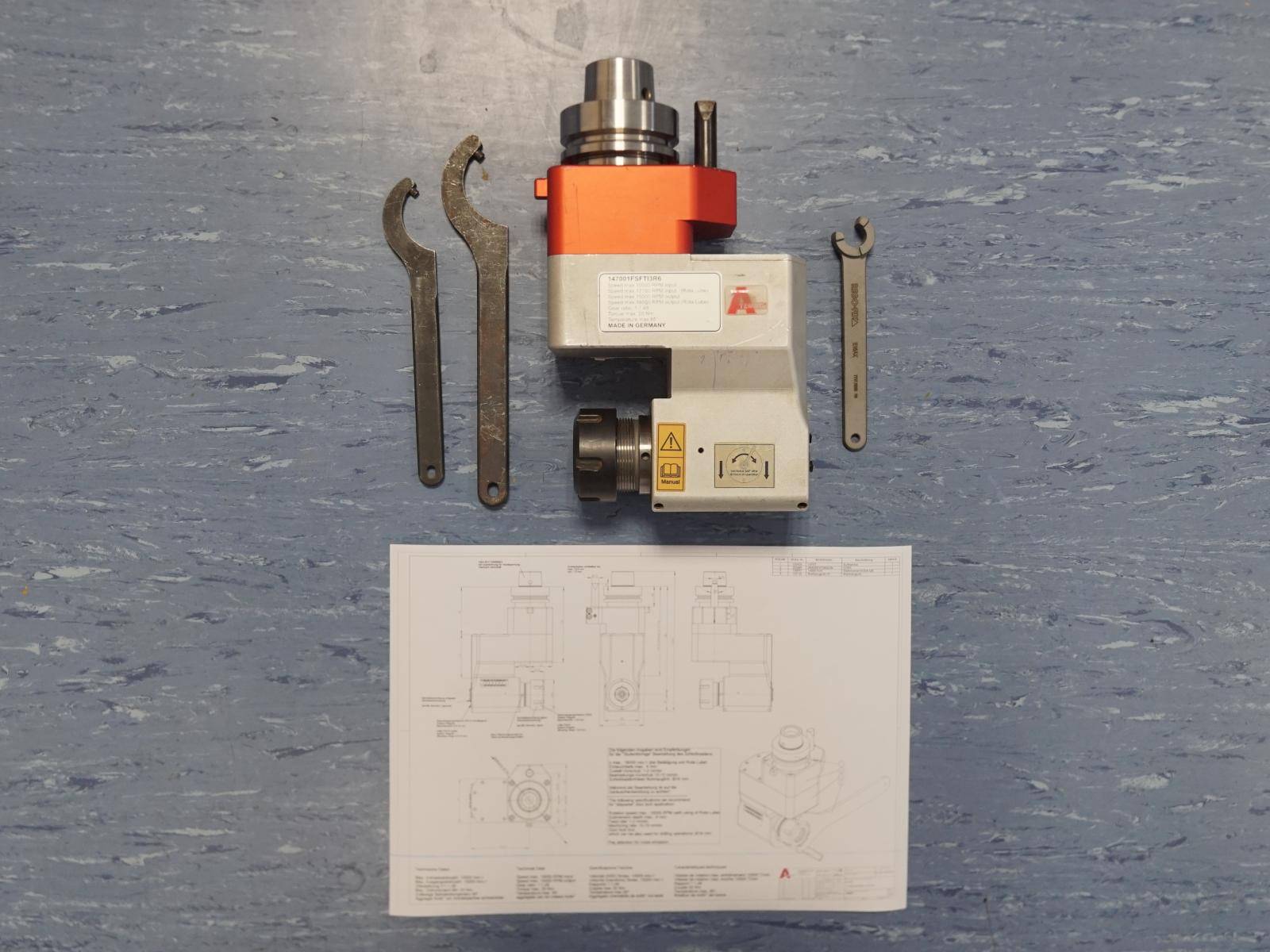 ATEMAG Lock case milling aggregate FUNCTION LINE EXTRA buy second-hand