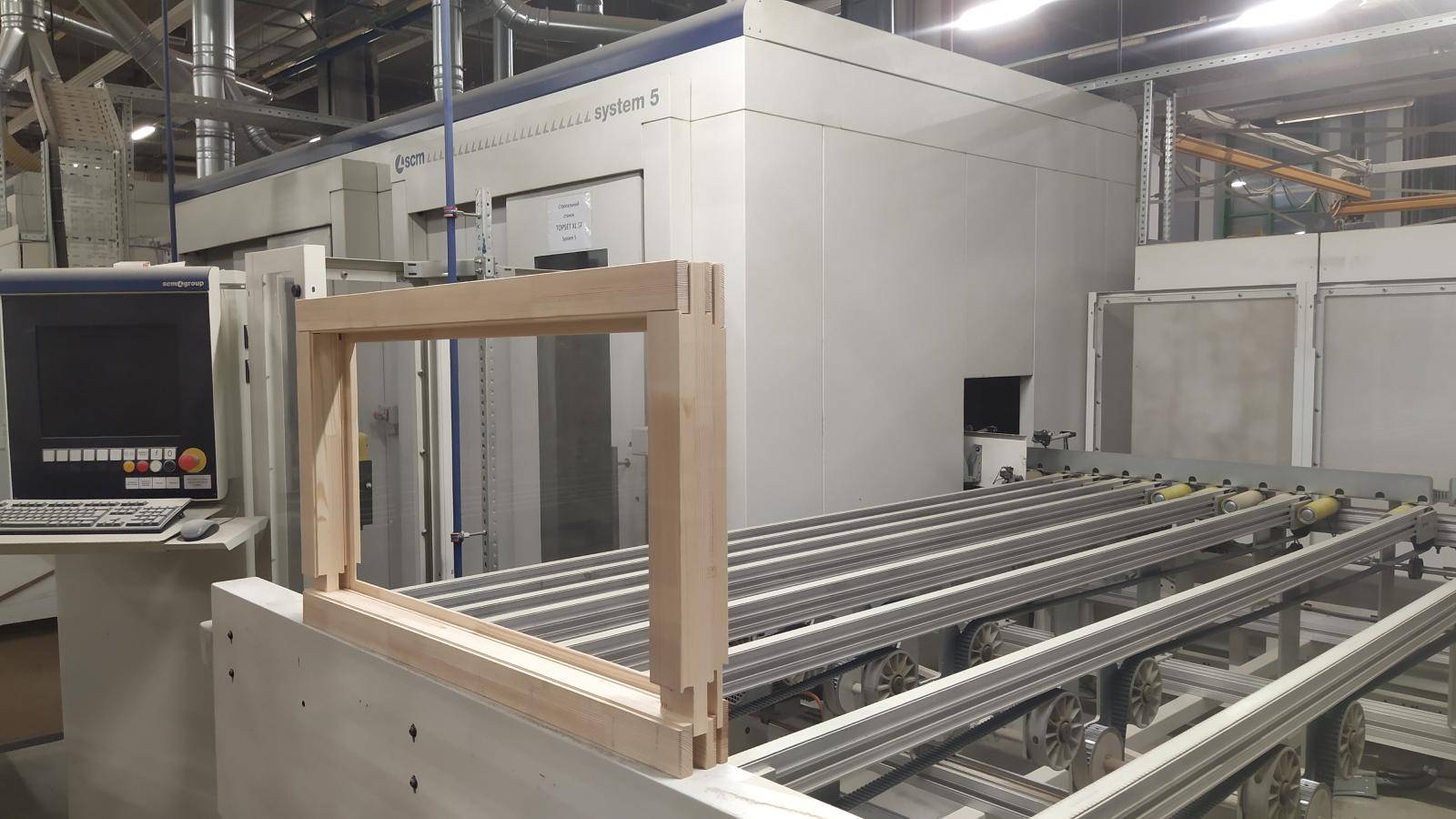 SCM Wooden windows production line SYSTEM 5S buy second-hand