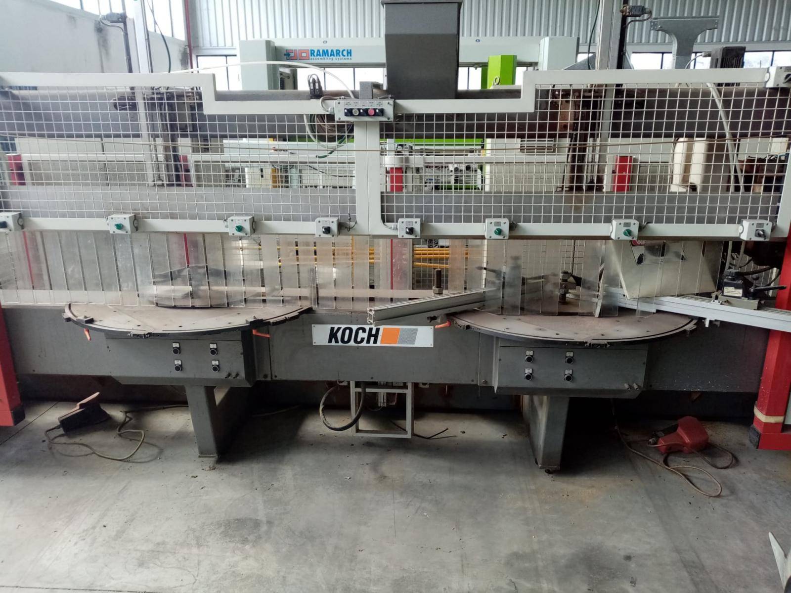 KOCH Saw and boring combination machine CENTRONIC buy second-hand