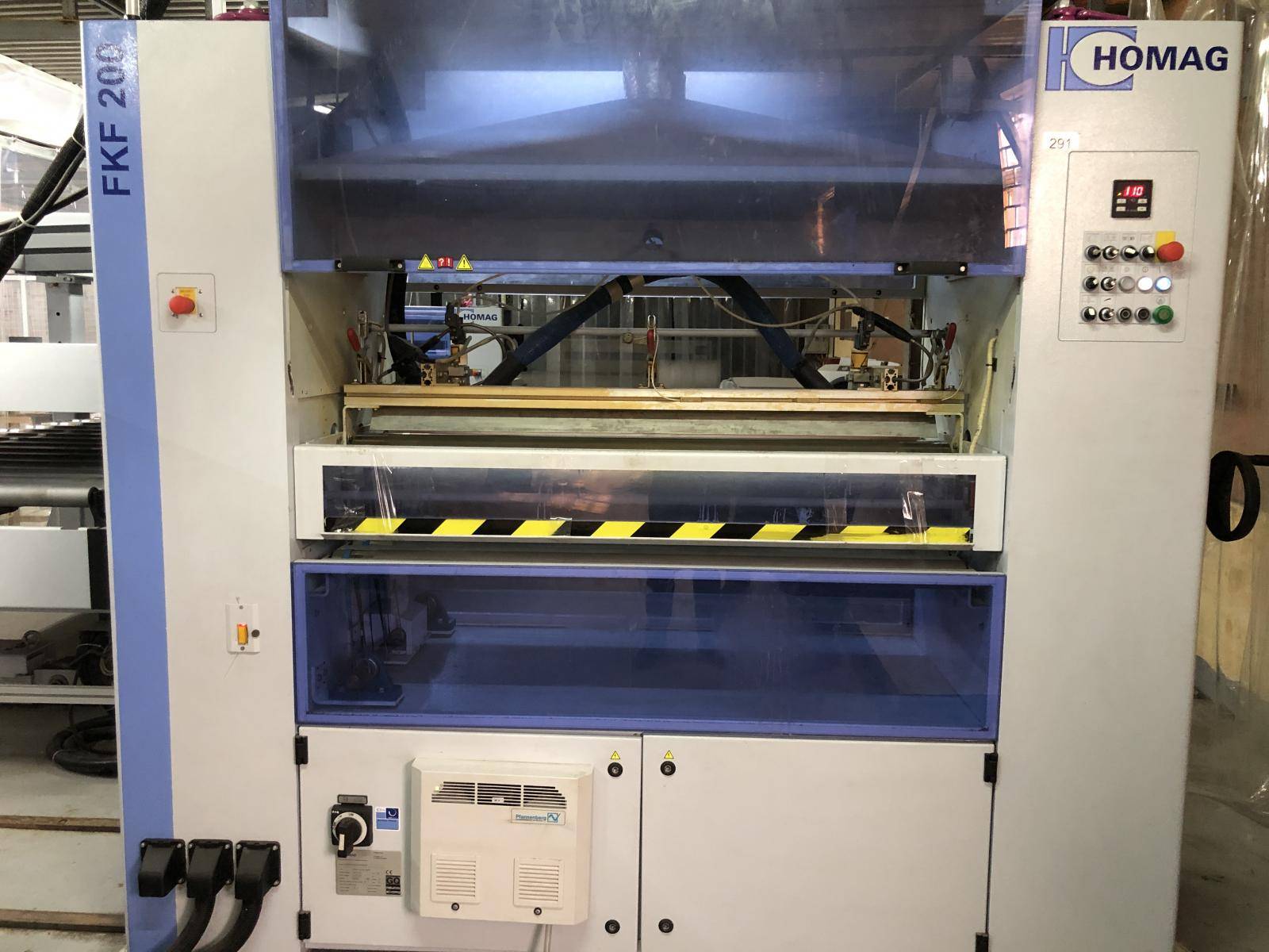 Laminating line HOMAG FKF 200 /13/WH/F buy second-hand