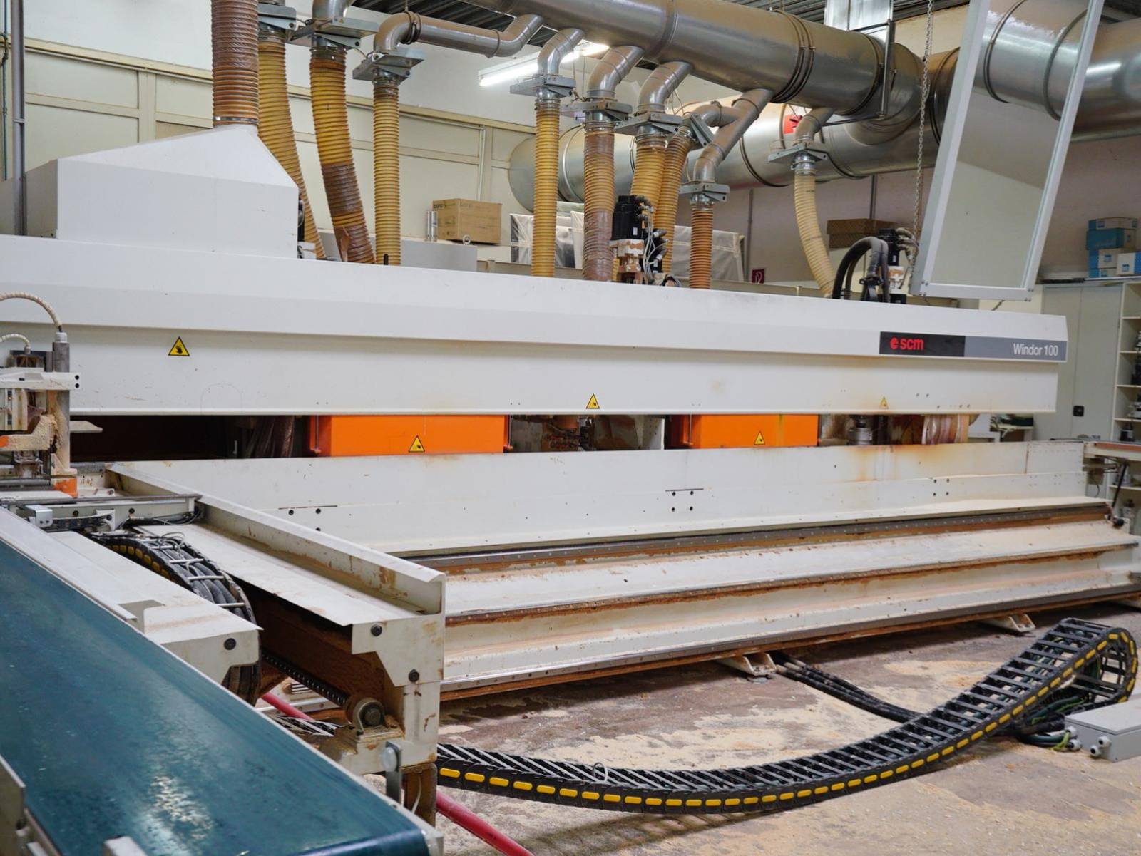 SCM Holzfensterfertigungsanlage WINDOR 100 / WINDOR 60 L LINEA ...