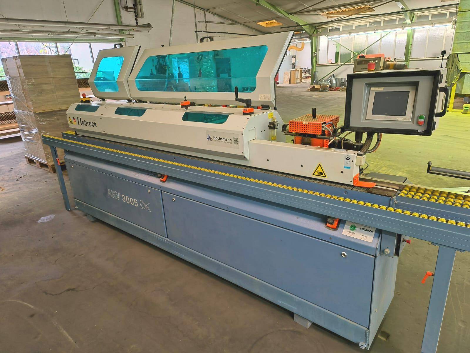 HEBROCK Кромкооблицовочный станок AKV 3005 DK купить б/у