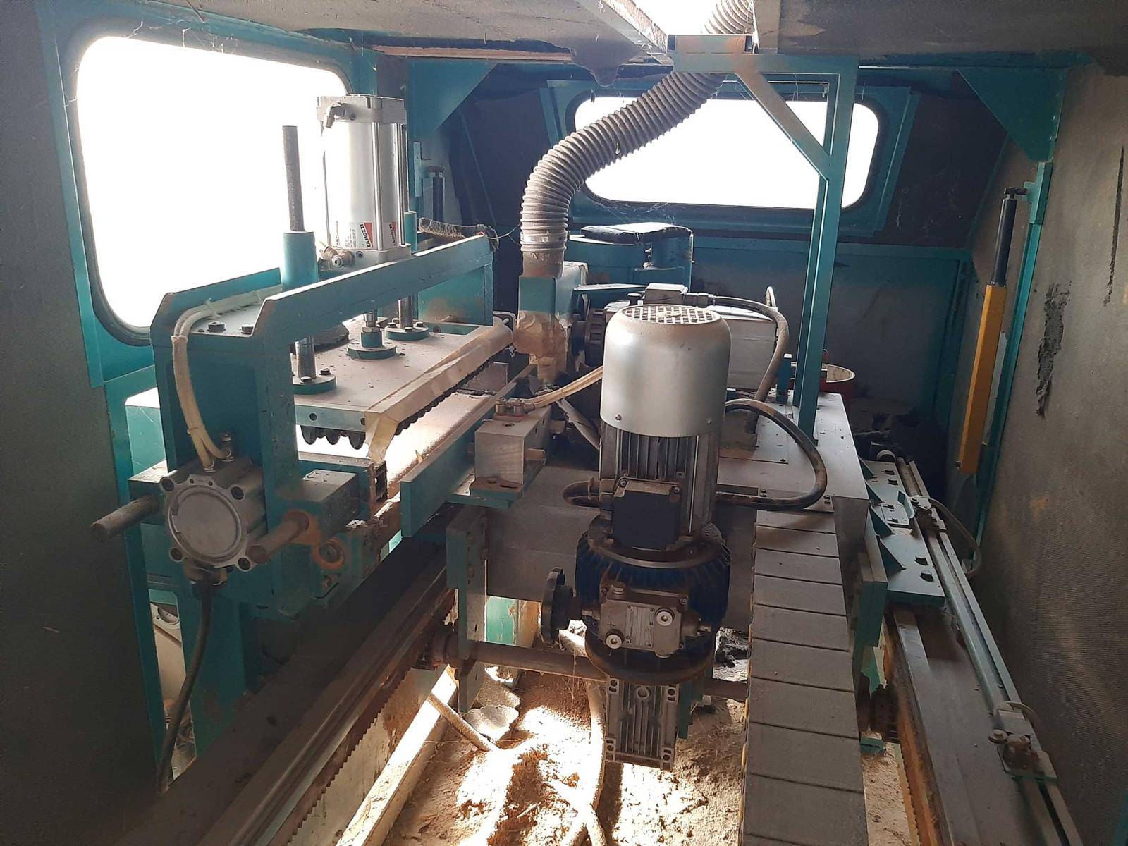 SPANEVELLO Compact finger jointing line buy second-hand