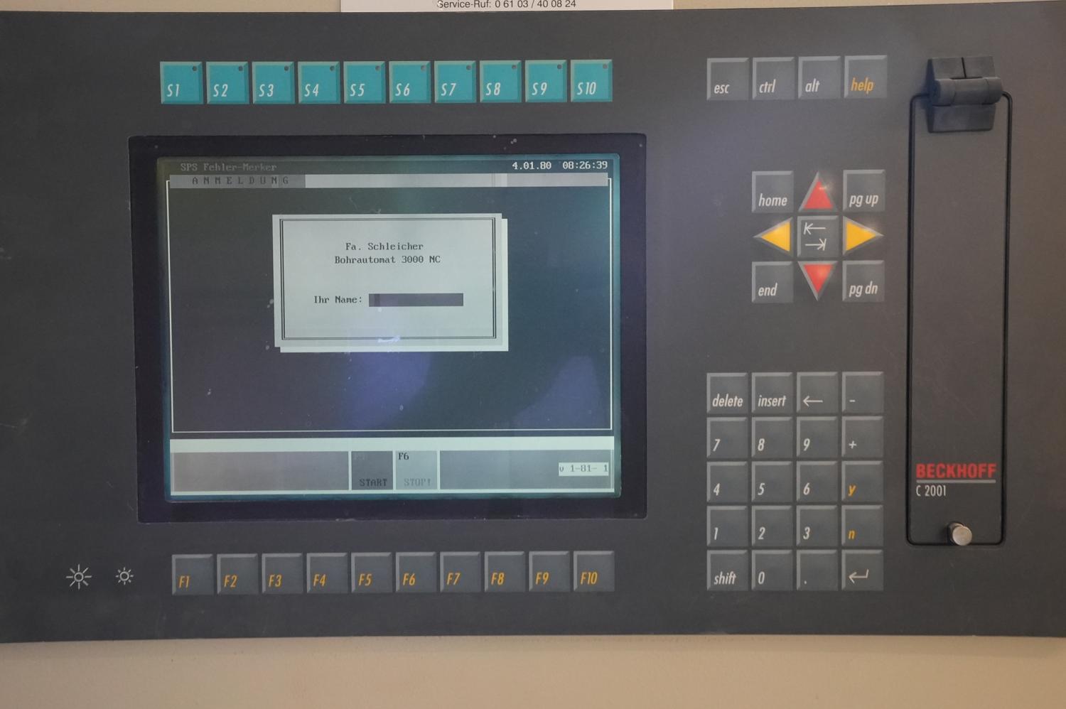 BECKHOFF C 2001 - WOOD TEC PEDIA