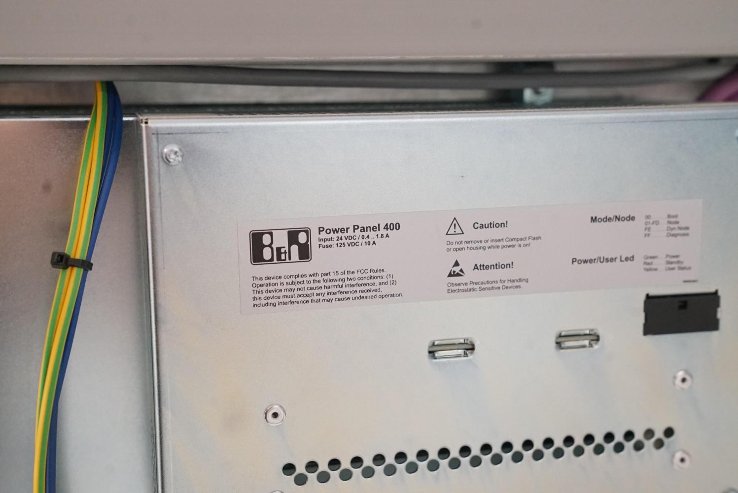 B&R Power Panel 400 - WOOD TEC PEDIA