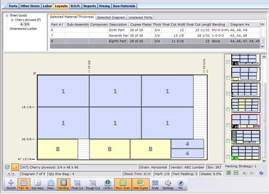 BRIDGEWOOD DESIGN CUTLIST PLUS - WOOD TEC PEDIA