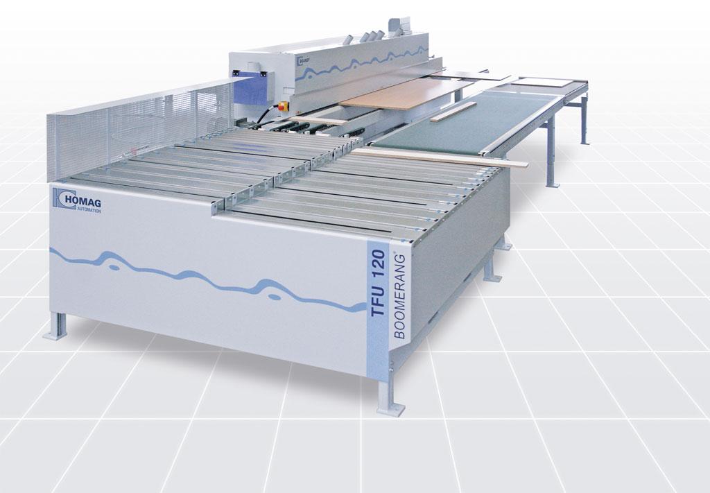 HOMAG AUTOMATION TFU 120 BOOMERANG - WOOD TEC PEDIA