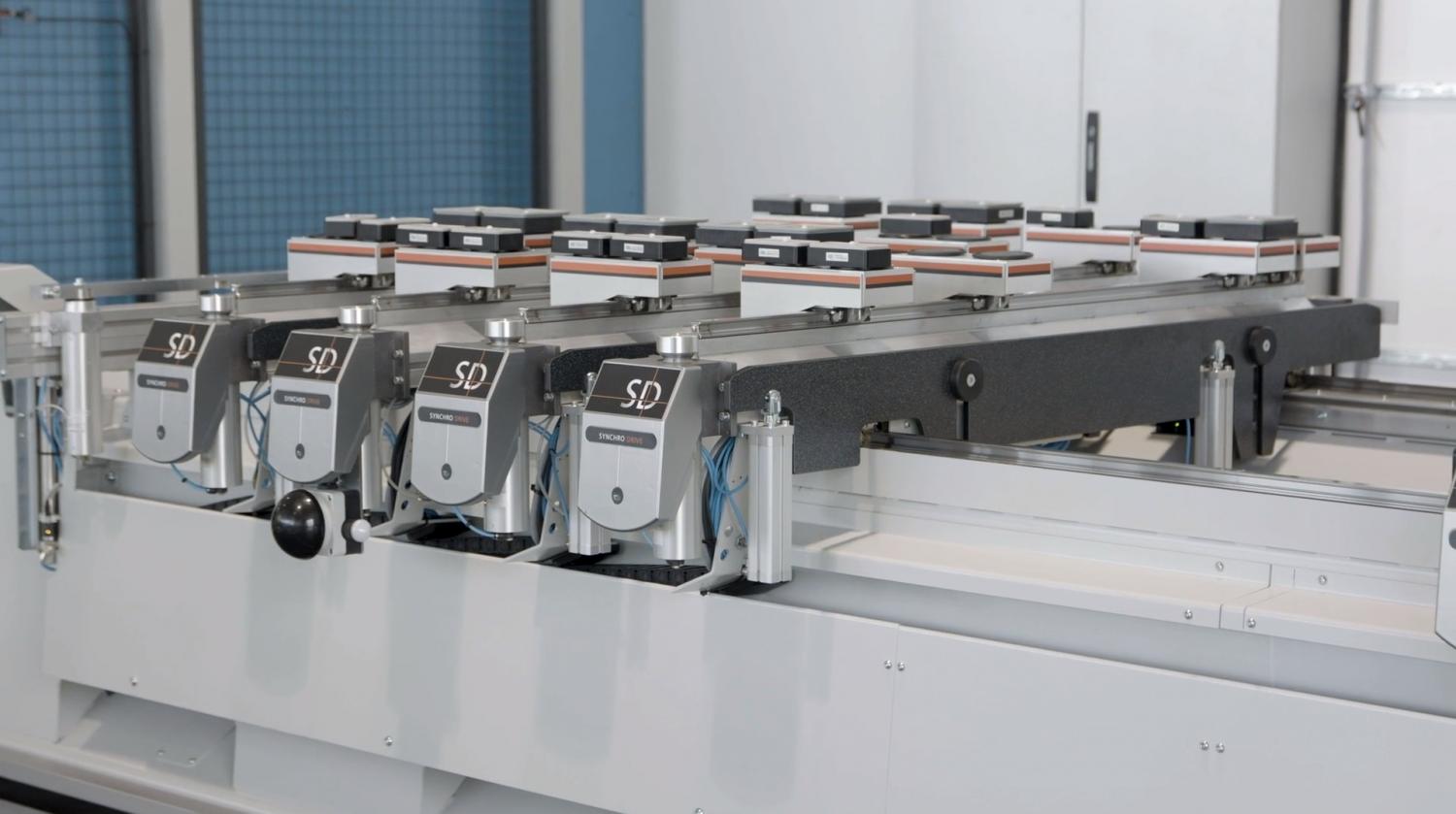 HOLZ-HER Synchro Drive Maschinentisch - WOOD TEC PEDIA